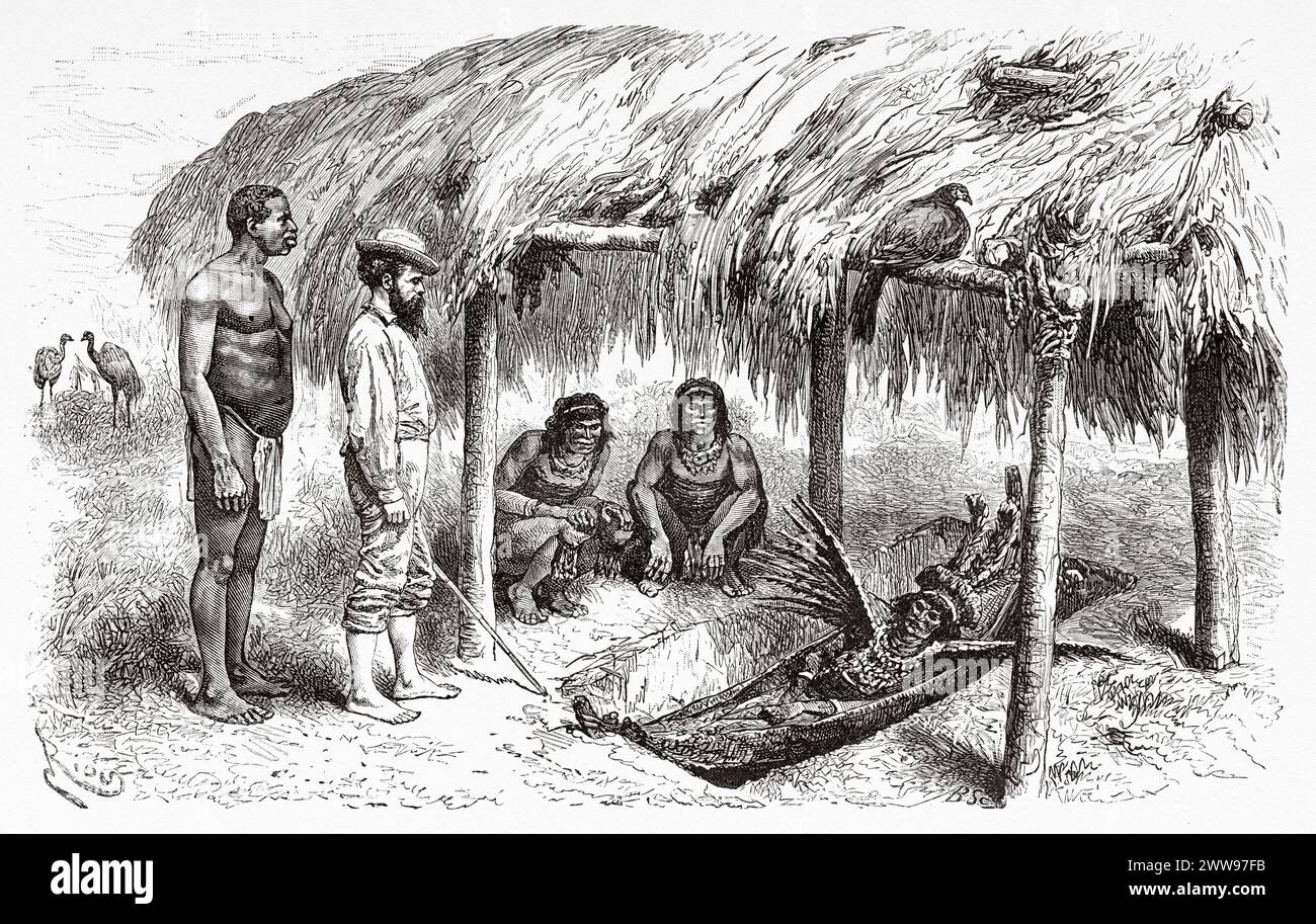 Indigenous burial rituals Cut Out Stock Images & Pictures - Alamy