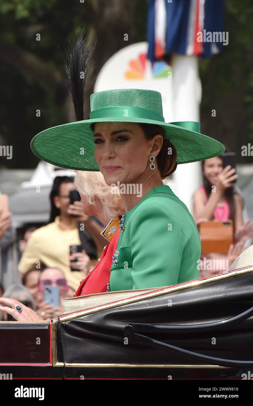 London, England, UK. 17th June, 2023. PRINCESS KATE, seen at the parade ...