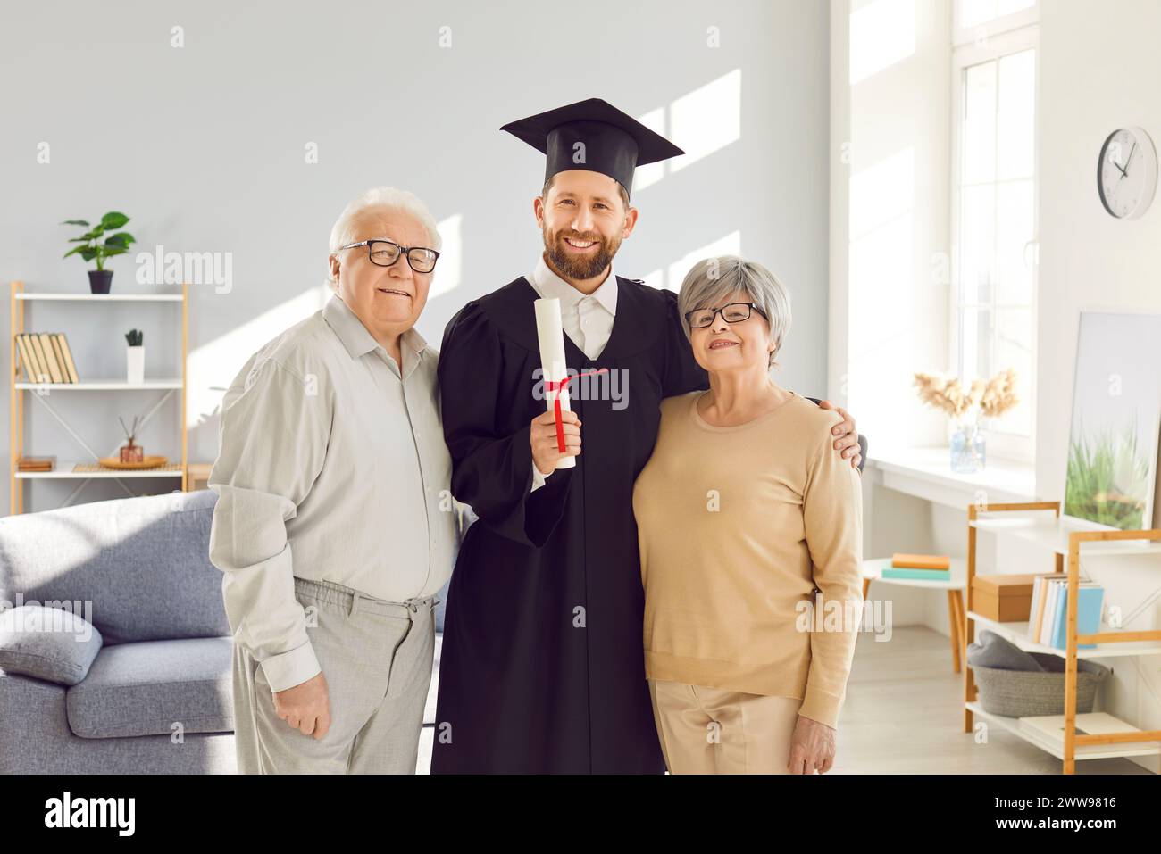 Mature student graduation ceremony hi-res stock photography and images ...