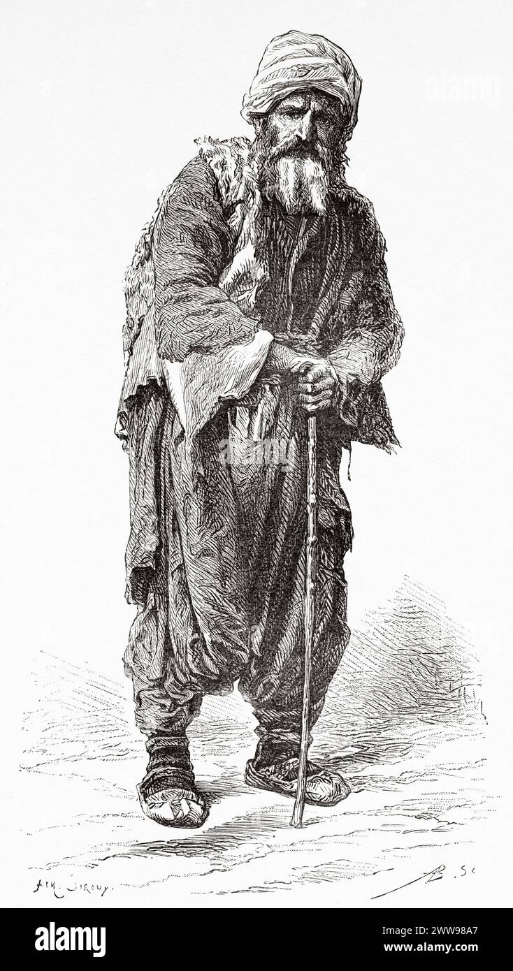 Beggar at Kutaisi market, Imereti region, Georgia. Eastern Europe ...