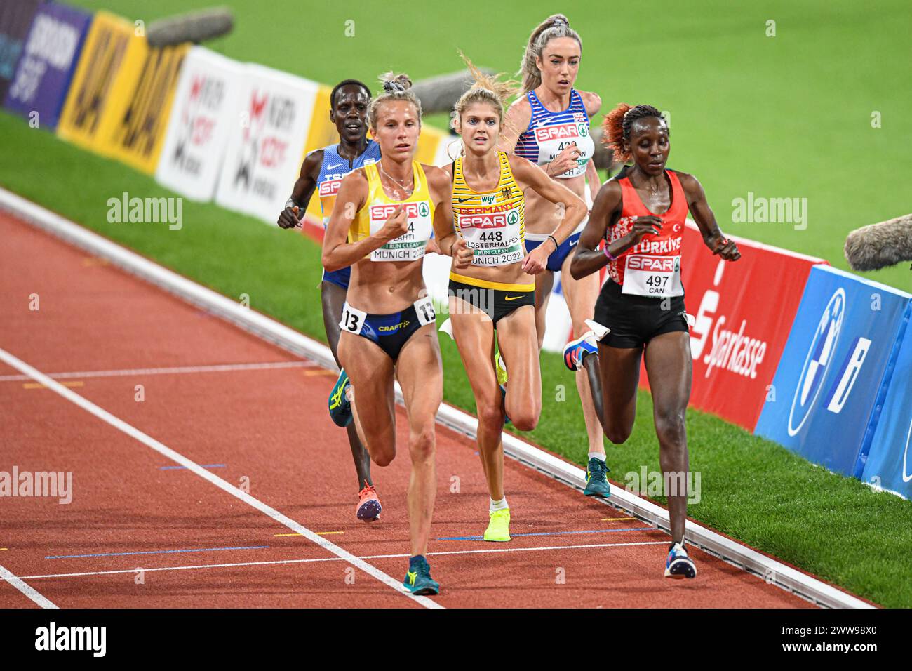 Konstanze Klosterhalfen (Germany), Sarah Lahti (Sweden), Yasemin Can ...