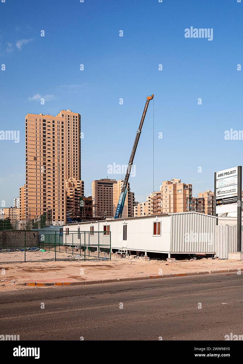 the continuous demographic growth of the city of Kuwait City through ...