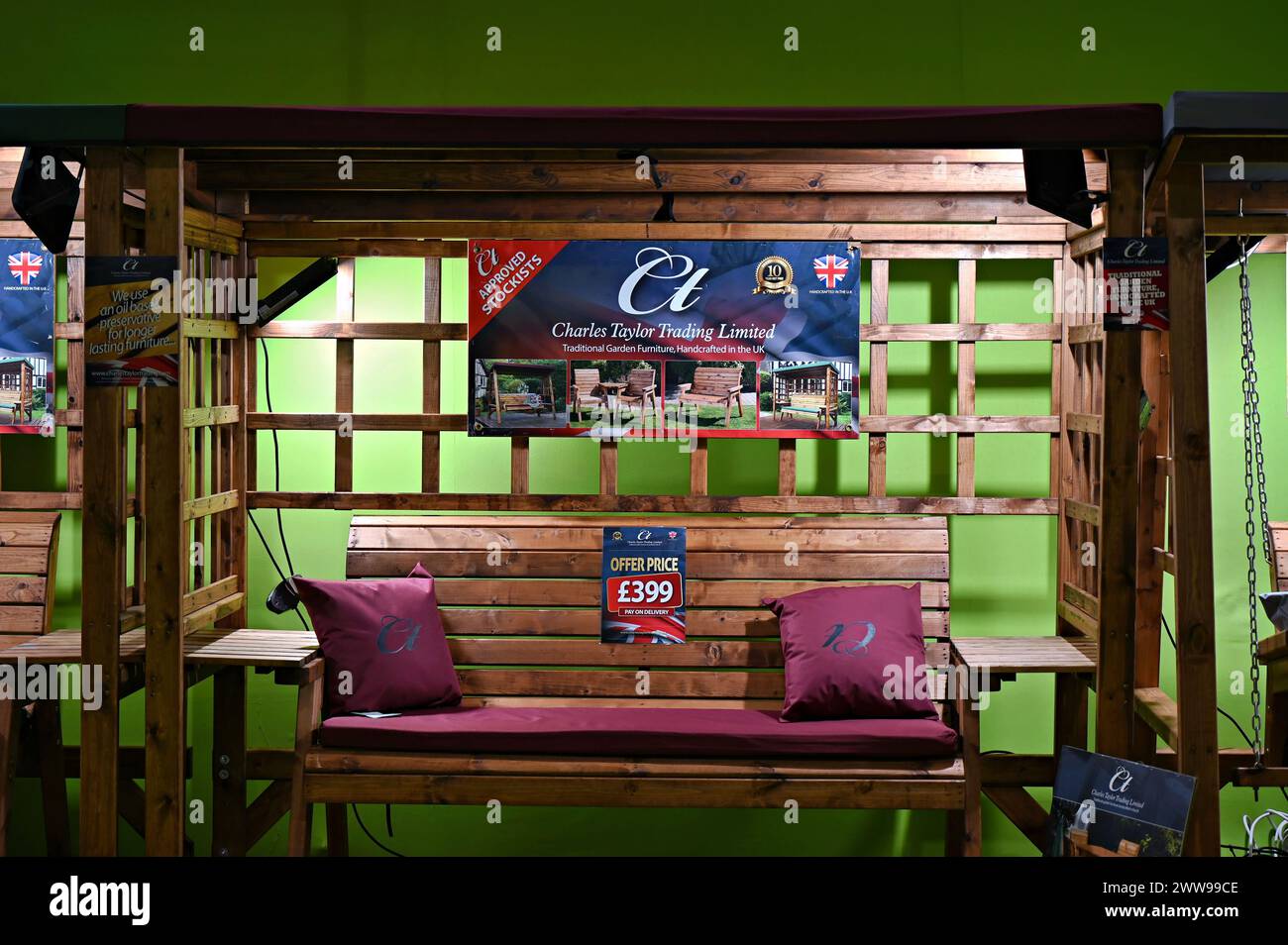 London, UK. 22 March 2024. Hundreds of stalls are exhibiting at the The ...