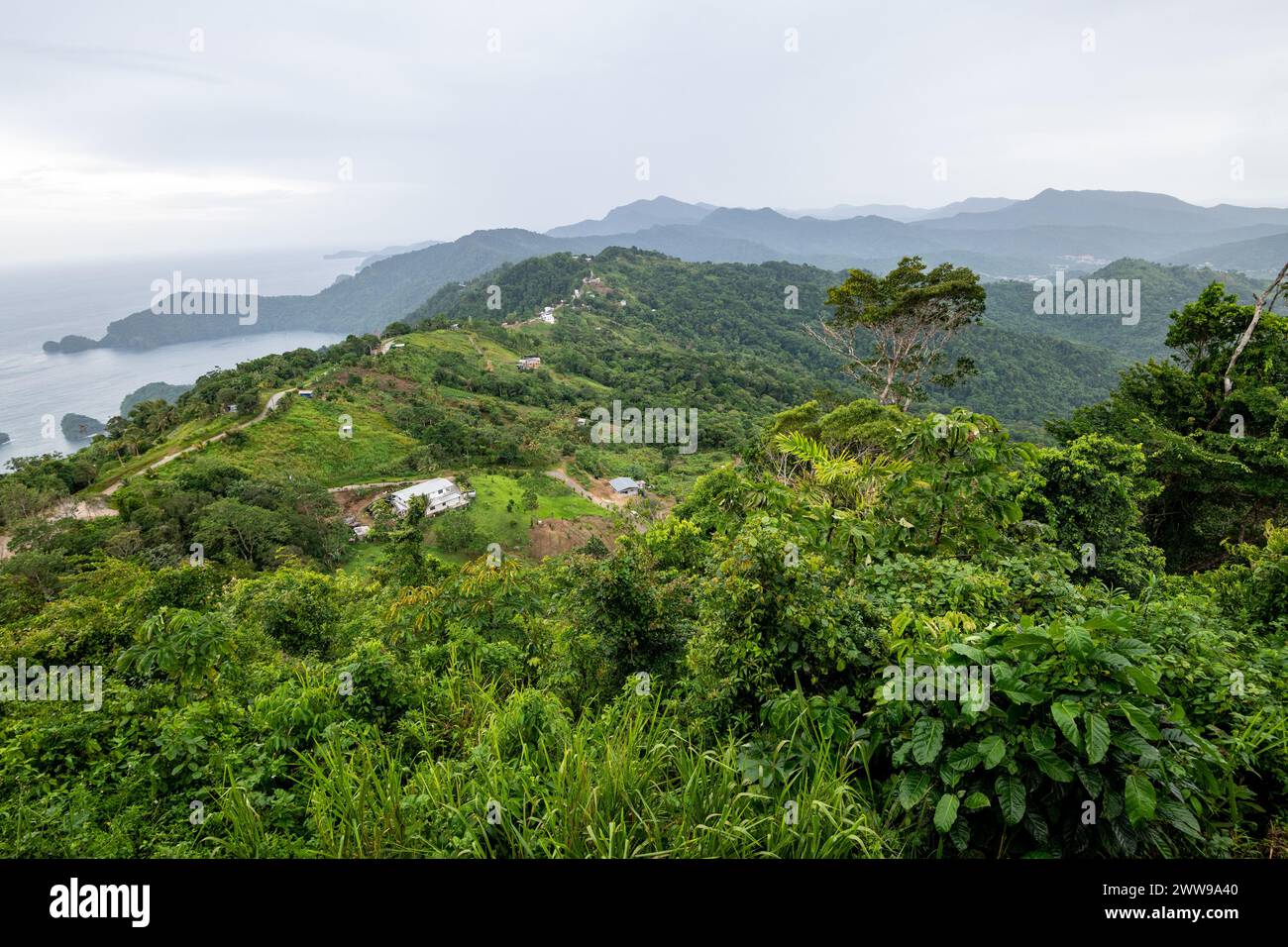 Paramin North Coast of Trinidad and Tobago Stock Photo - Alamy