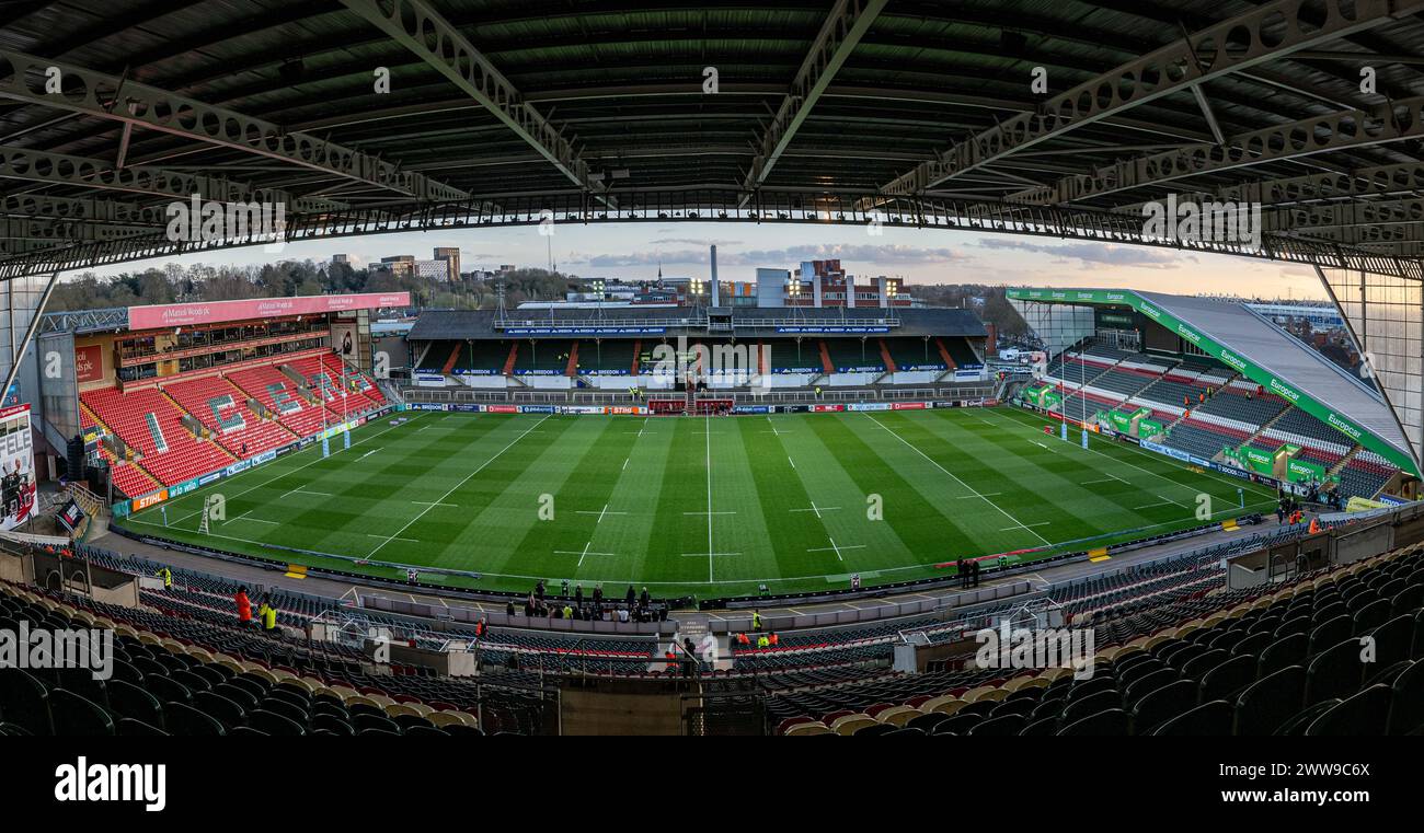 22nd March 2024; Mattioli Woods Welford Road Stadium, Leicester ...