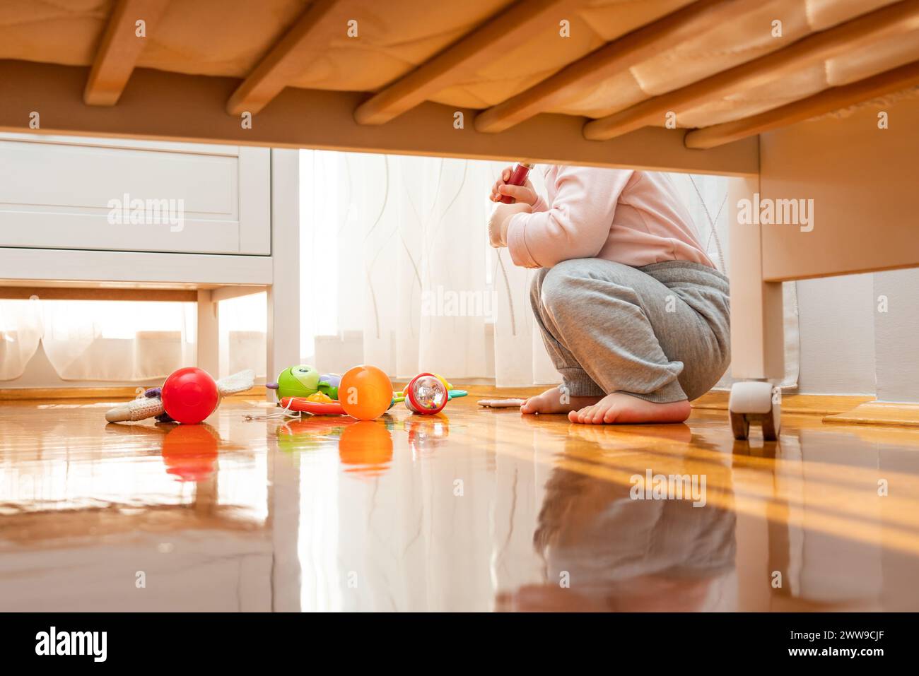 Children feet kid playing on hi-res stock photography and images - Alamy