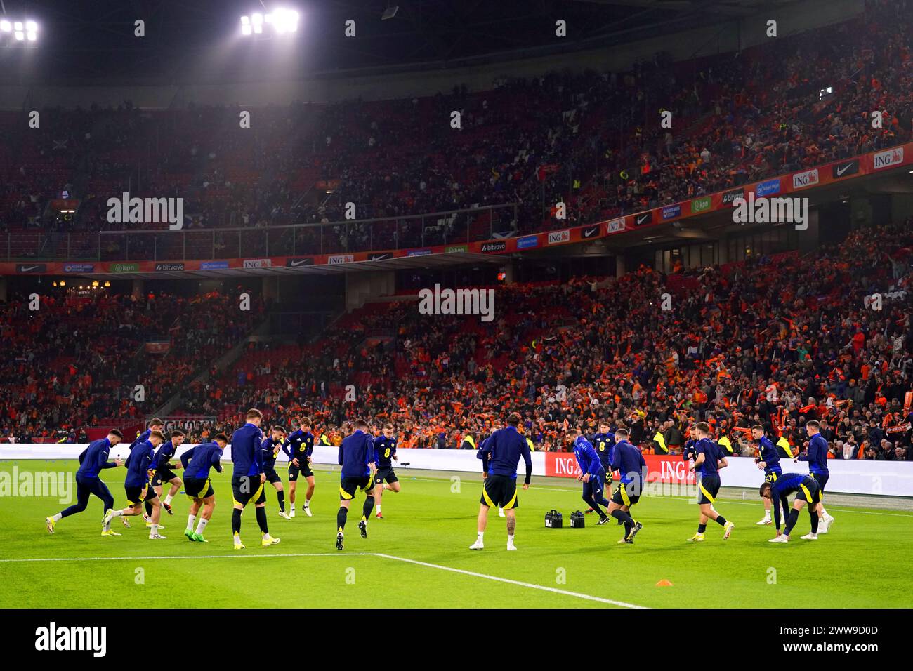 Netherlands v scotland international friendly johan cruyff a hi-res ...