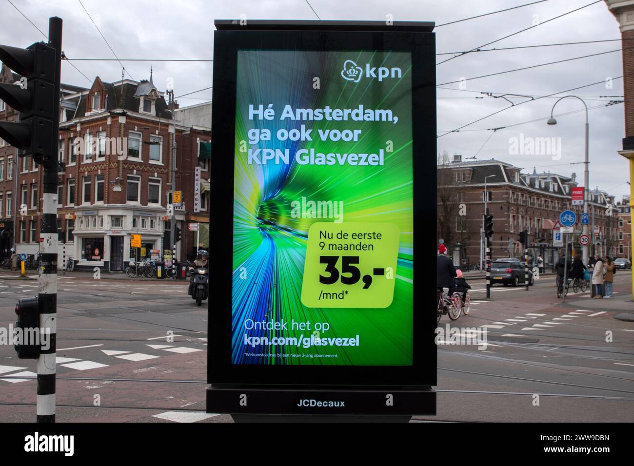 Billboard KPN At Amsterdam The Netherlands 17-3-2024 Stock Photo - Alamy