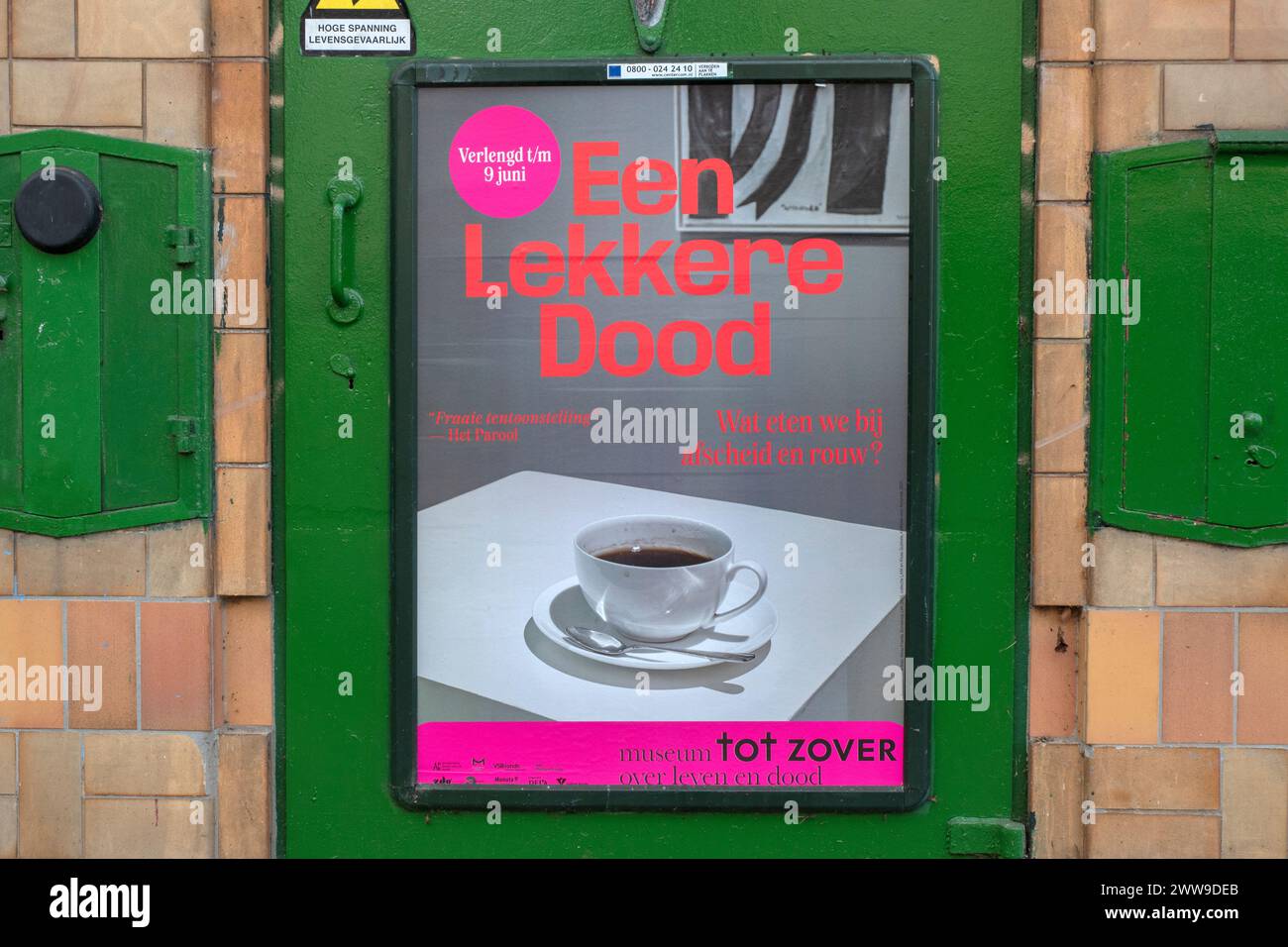 Billboard Museum Tot Zover At Amsterdam The Netherlands 15-3-2024 Stock ...
