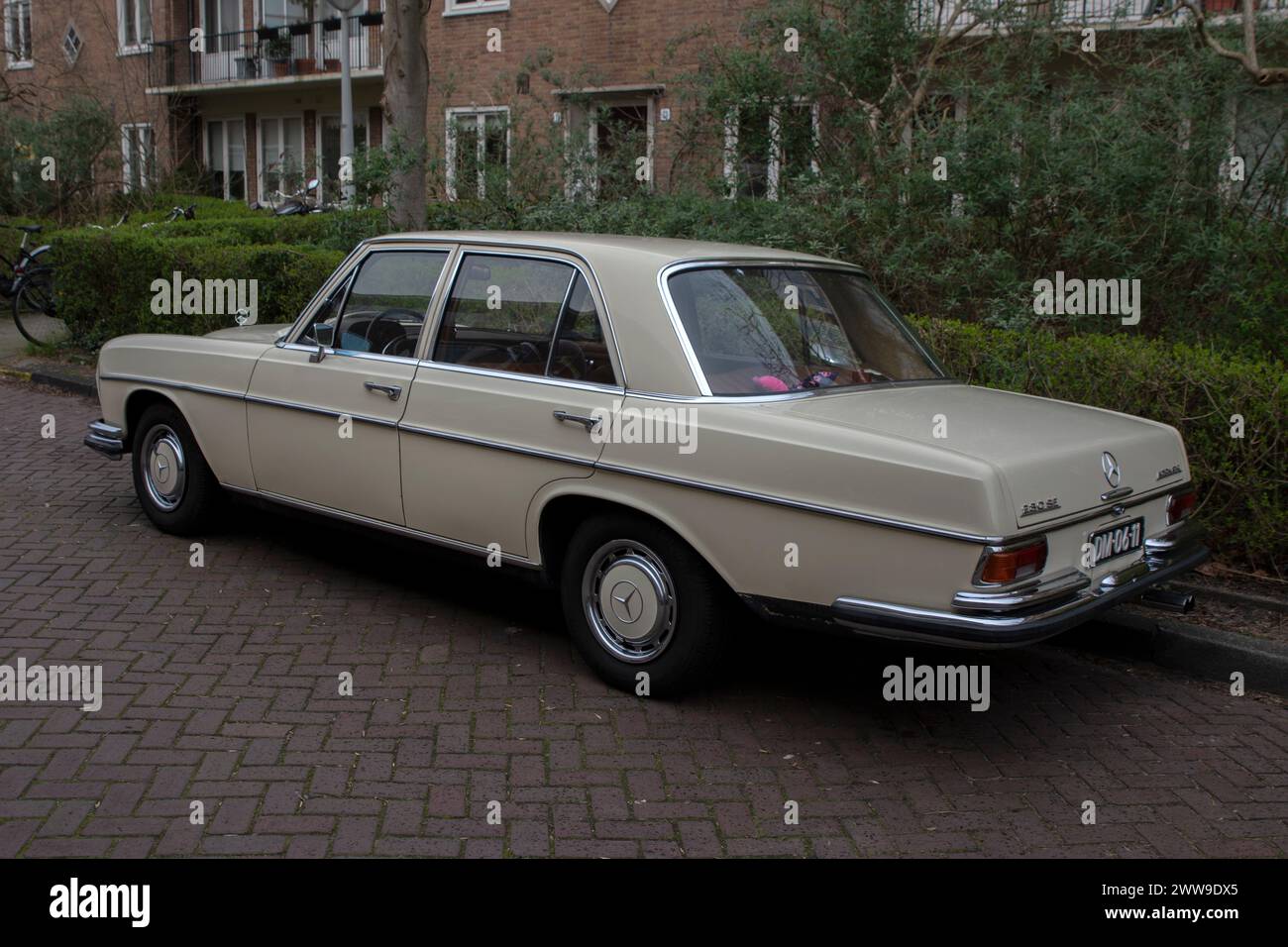 Mercedes Benz Classical 280 SE Car At Amsterdam The Netherlands 20-3 ...
