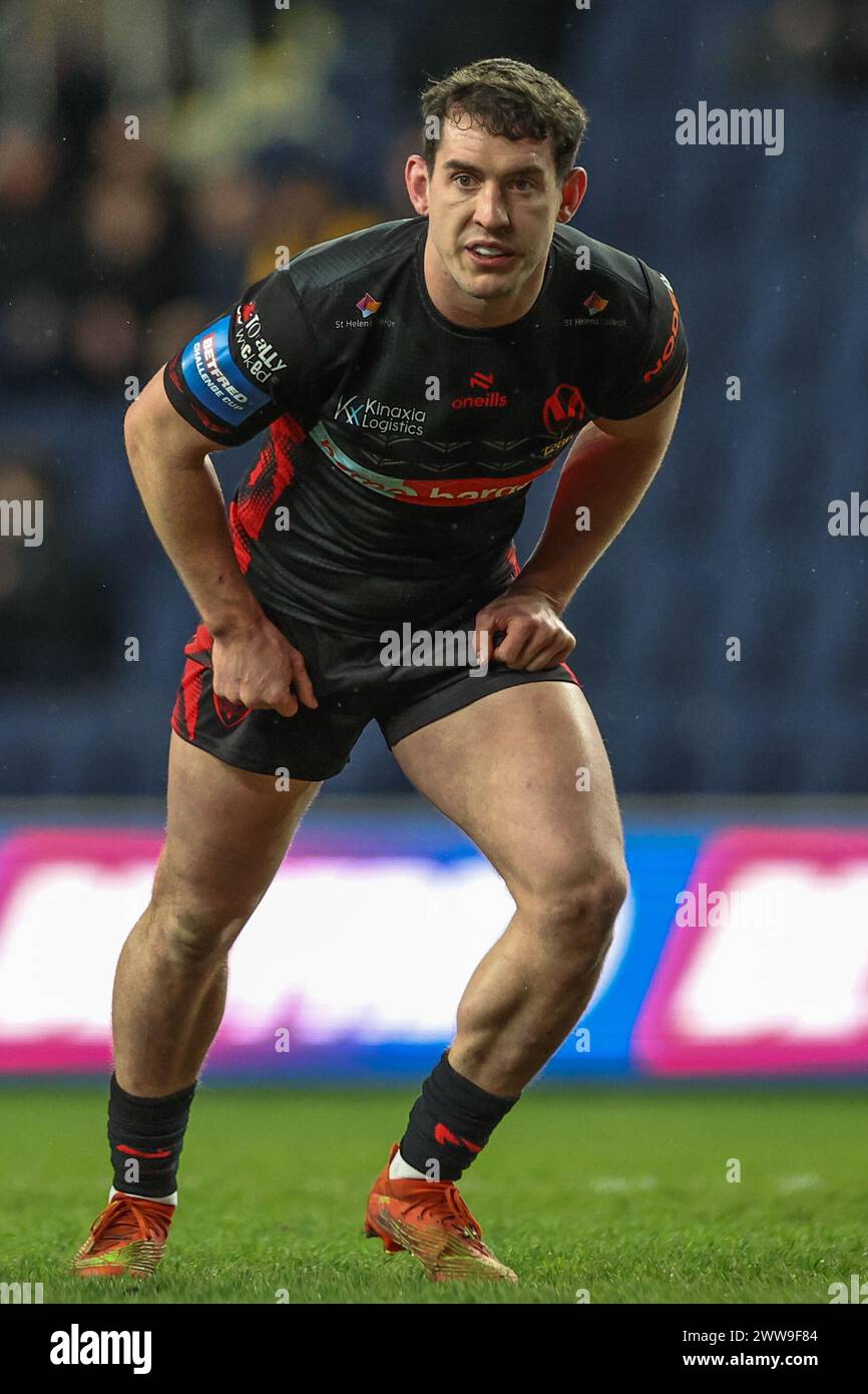 Matt Whitley of St. Helens during the Betfred Challenge Cup Sixth Round ...