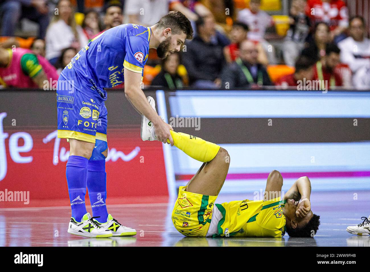 Cartagena, Spain. 22nd March 2024. 4th Spanish Futsal Cup between Jaen ...
