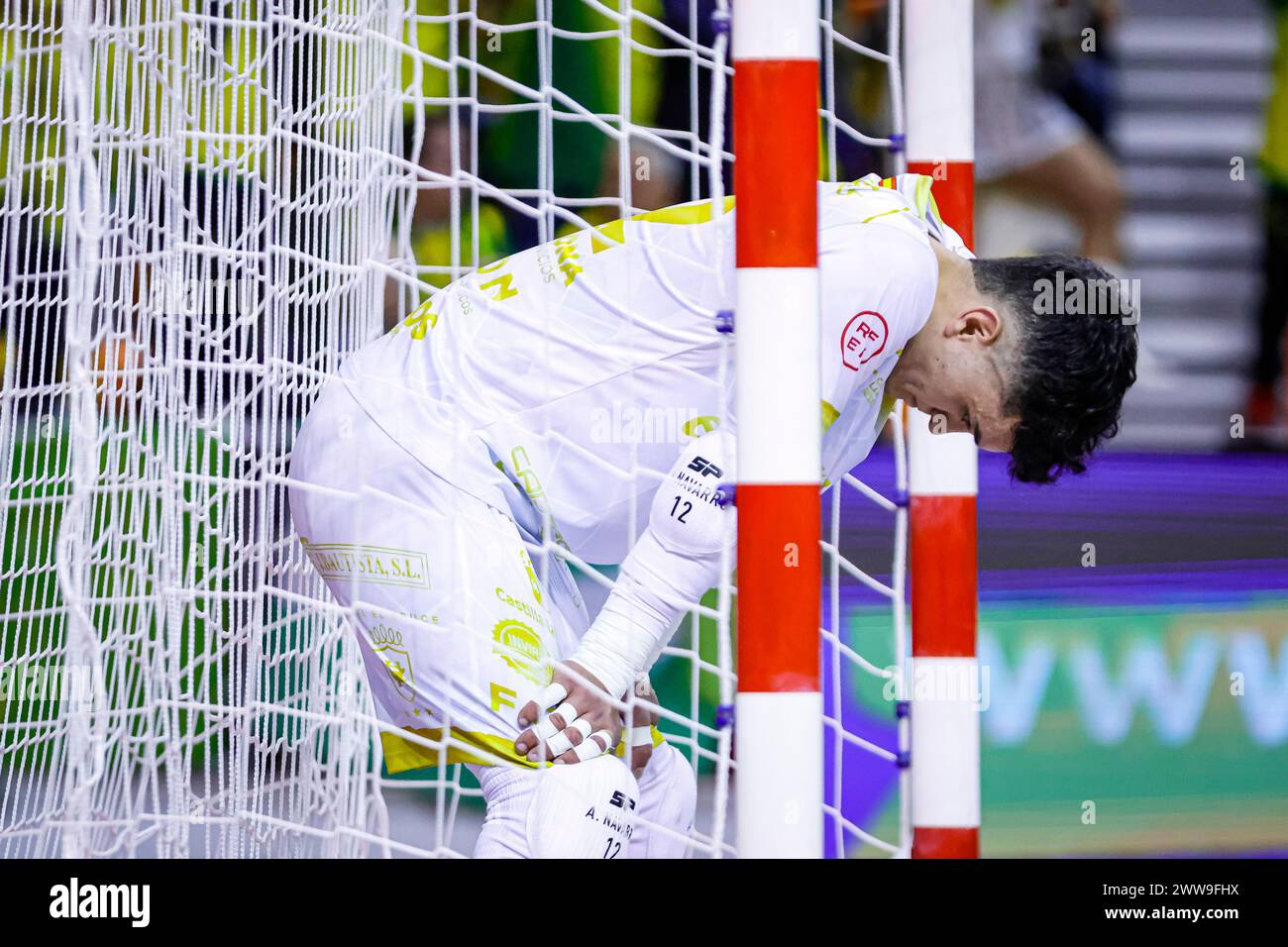Cartagena, Spain. 22nd March 2024. 4th Spanish Futsal Cup between Jaen ...