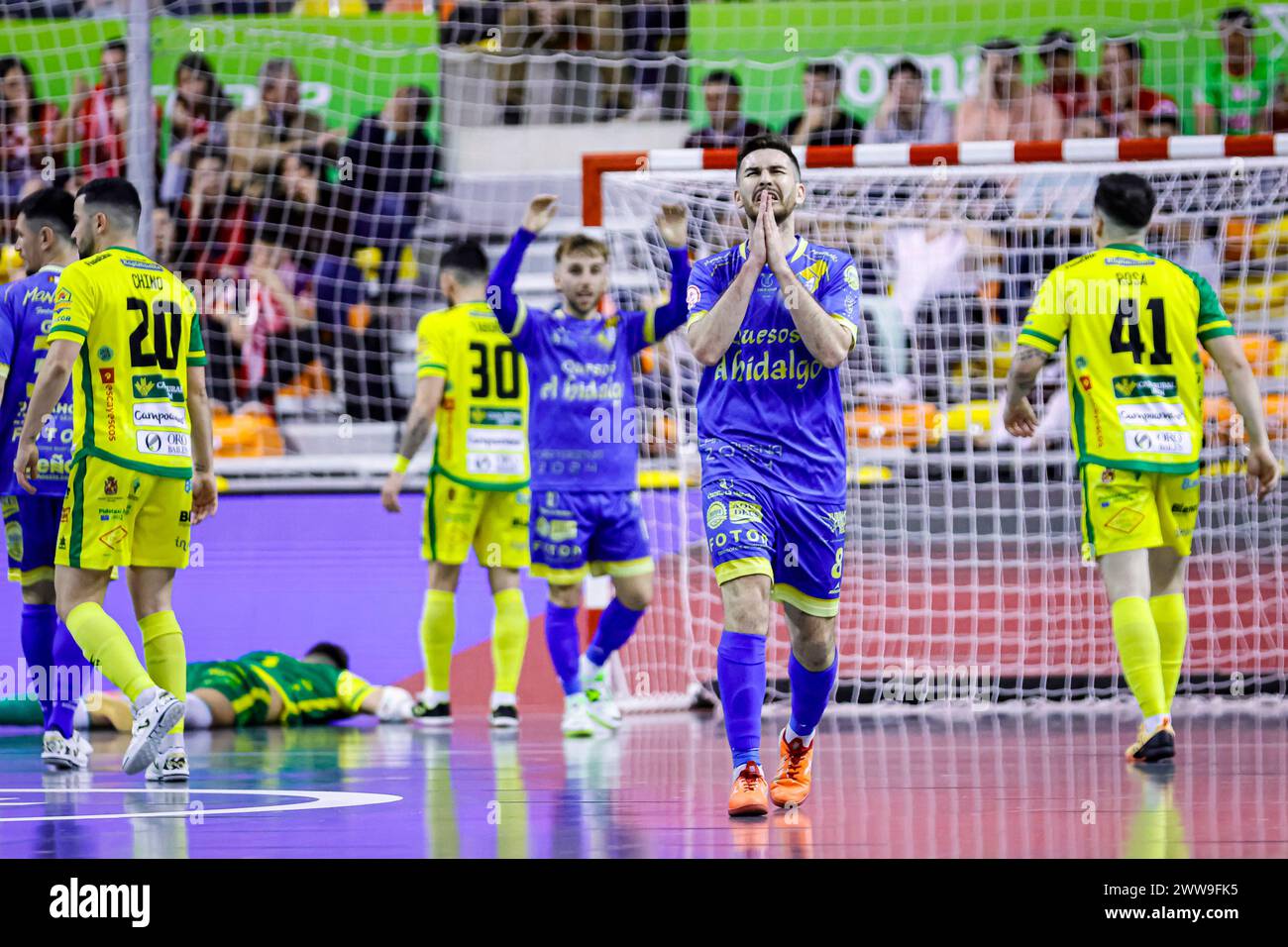 Cartagena, Spain. 22nd March 2024. 4th Spanish Futsal Cup between Jaen ...