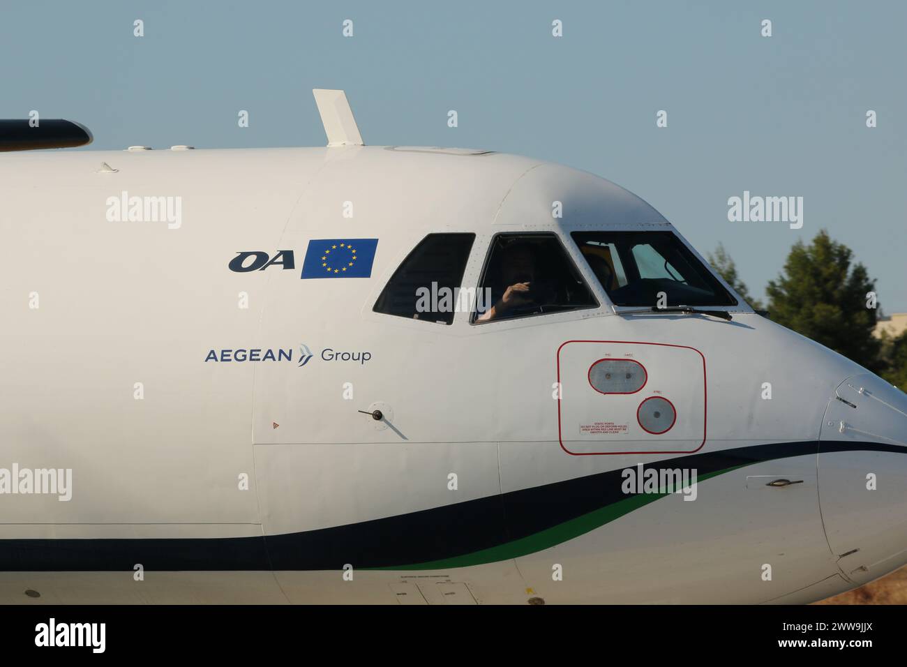 Tanagra airshow aerial displays 3 September 2023 Greece Stock Photo - Alamy