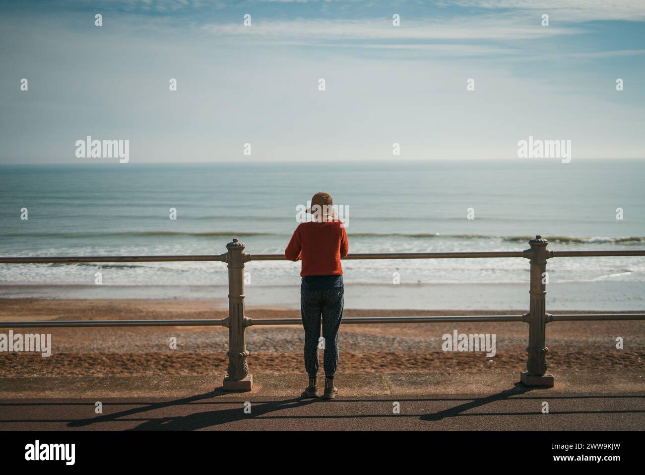 Public street photography of people around hastings seafront Stock ...