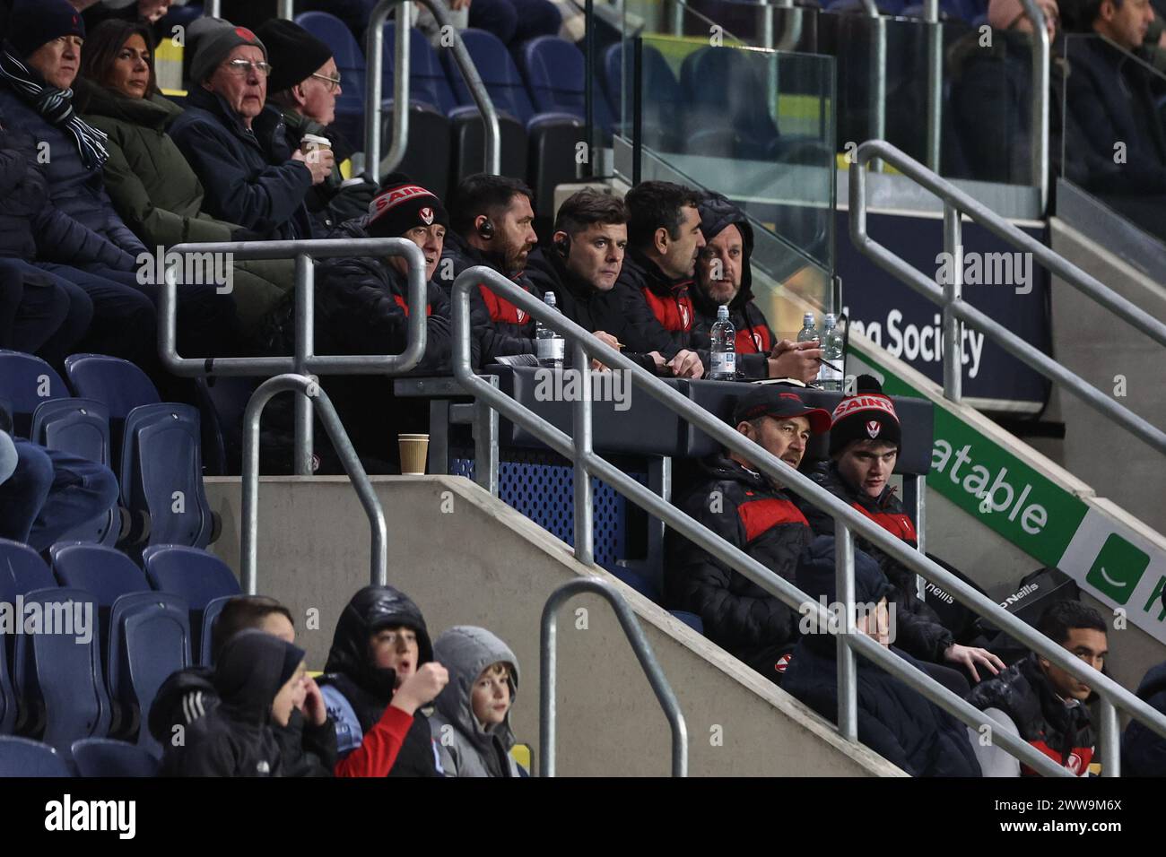 Paul Wellens Head Coach of St. Helens during the Betfred Challenge Cup ...