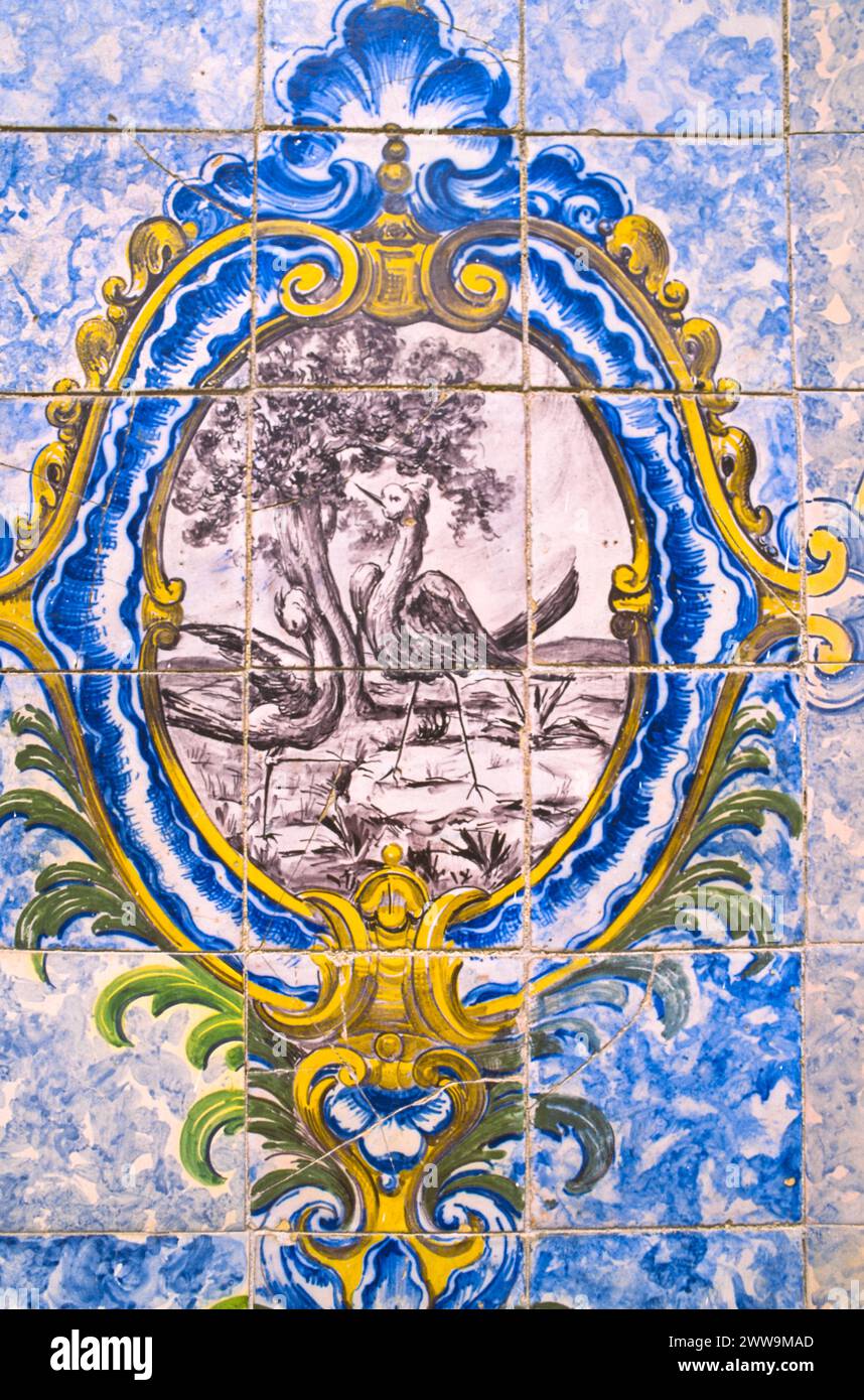 Azulejos - a Portuguese architectural icon, are painted ceramic glazed ...