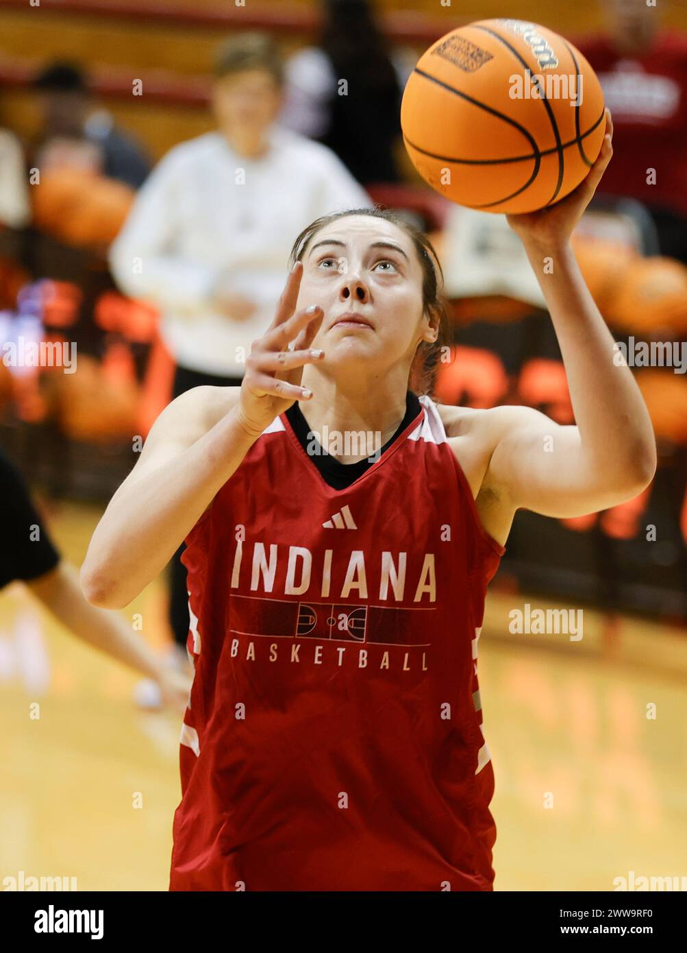 Bloomington, United States. 22nd Mar, 2024. Indiana Hoosiers forward ...