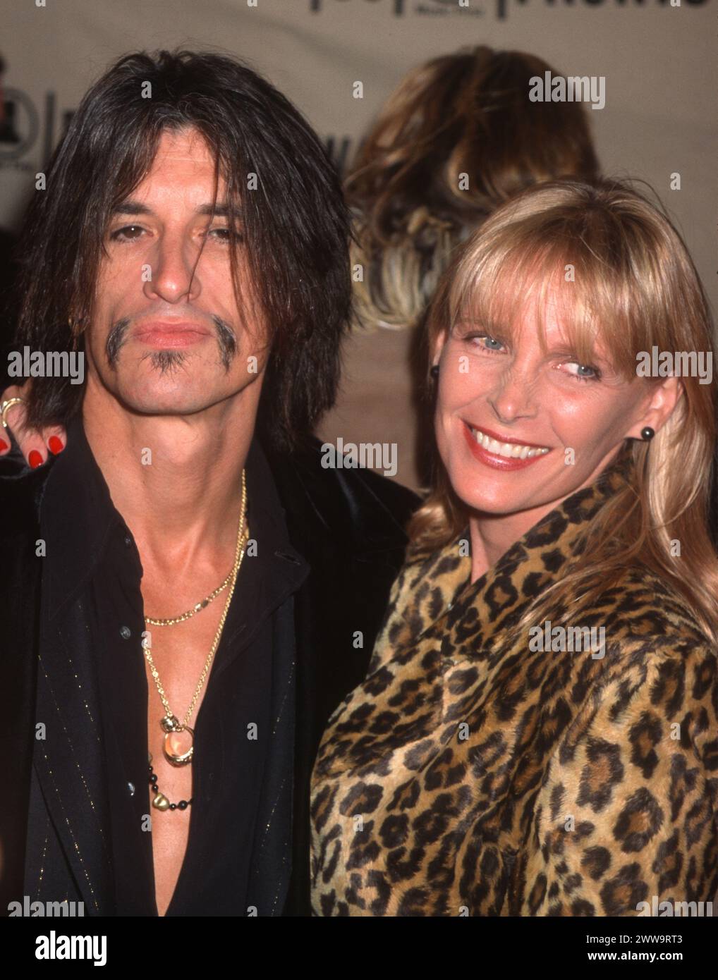 Joe perry with his wife billie hi-res stock photography and images - Alamy