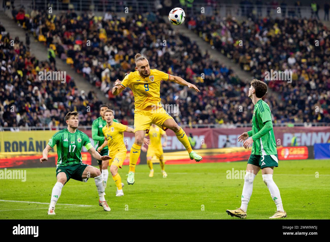 George Puscas of Romania during the International Friendly football ...