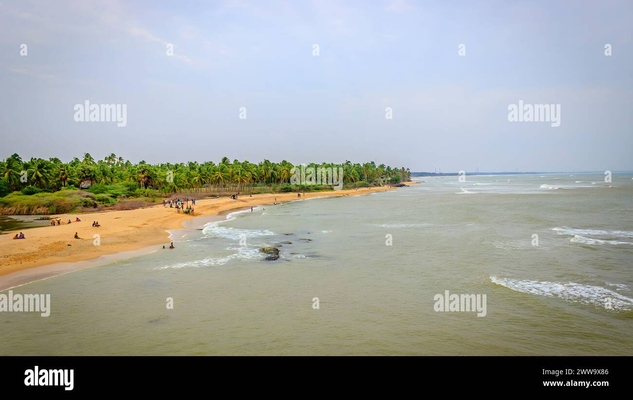Vattakottai Beach view from the fort, Kanyakumari, Tamilnadu, India ...