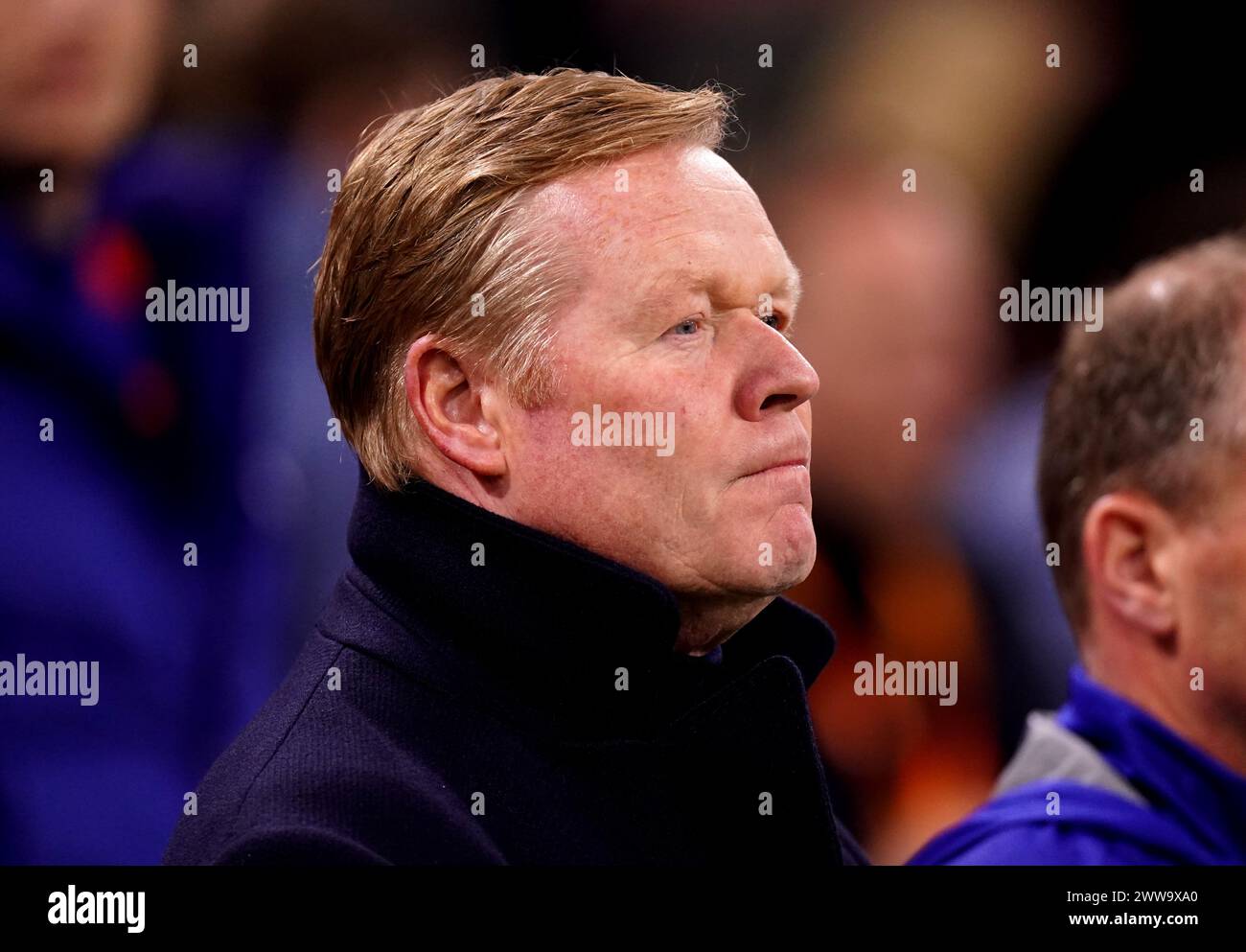 Netherlands manager Ronald Koeman ahead of a international friendly ...