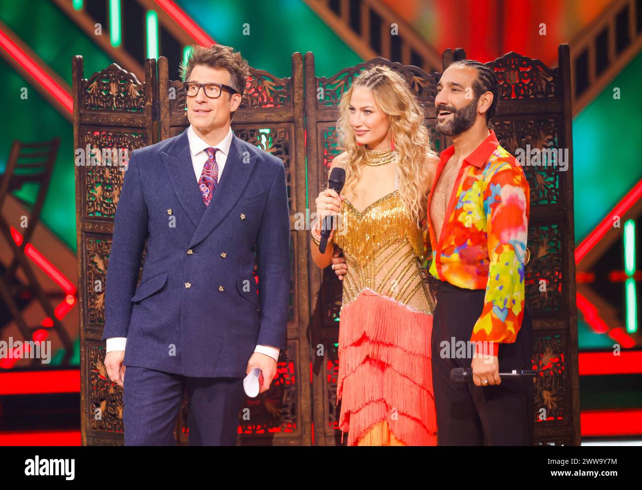 Cologne, Germany. 23rd Mar, 2024. Daniel Hartwich (l-r), presenter ...