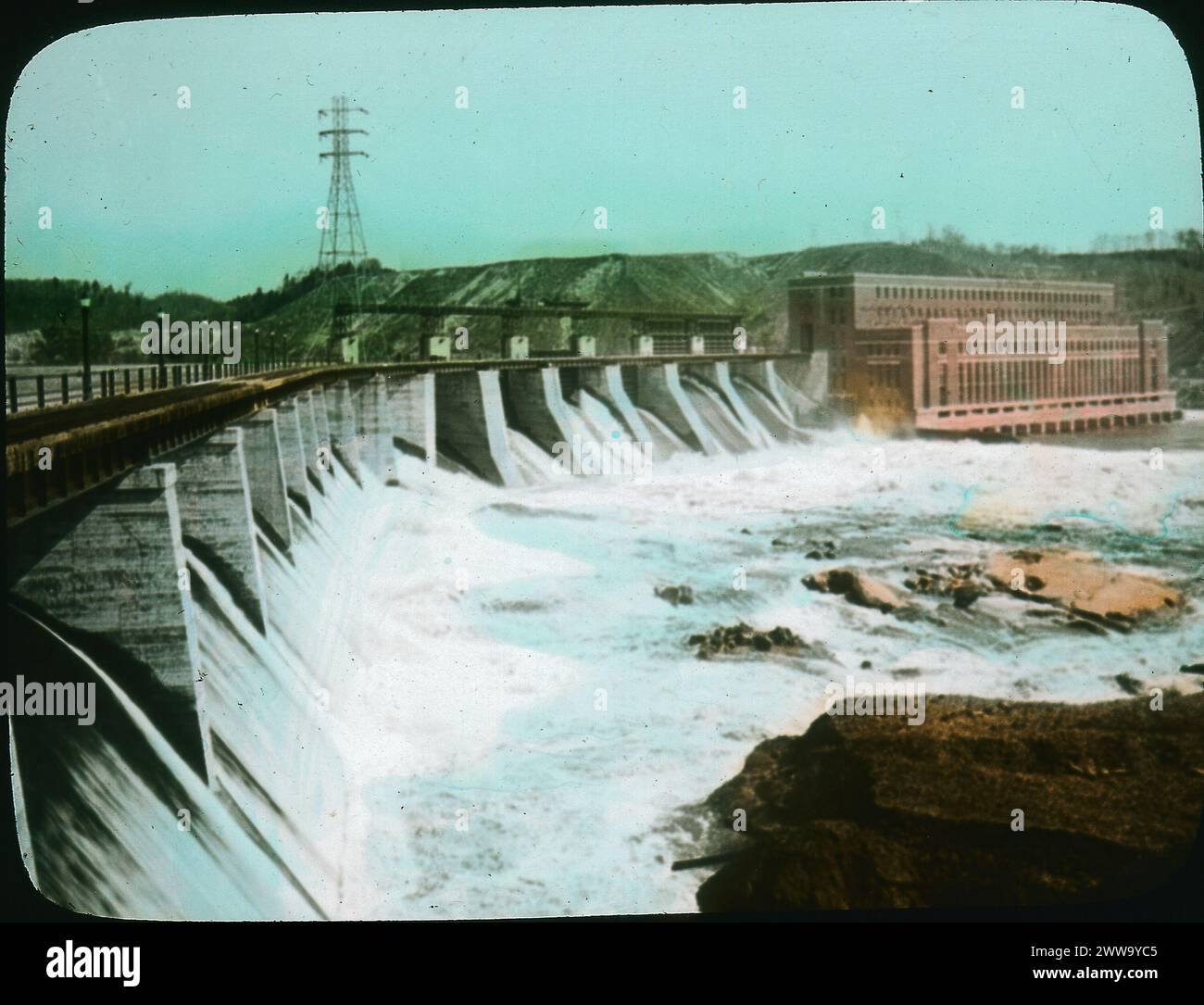 Vintage Photogaphy: Hydro-Electric Power Station, St-Maurice River ...