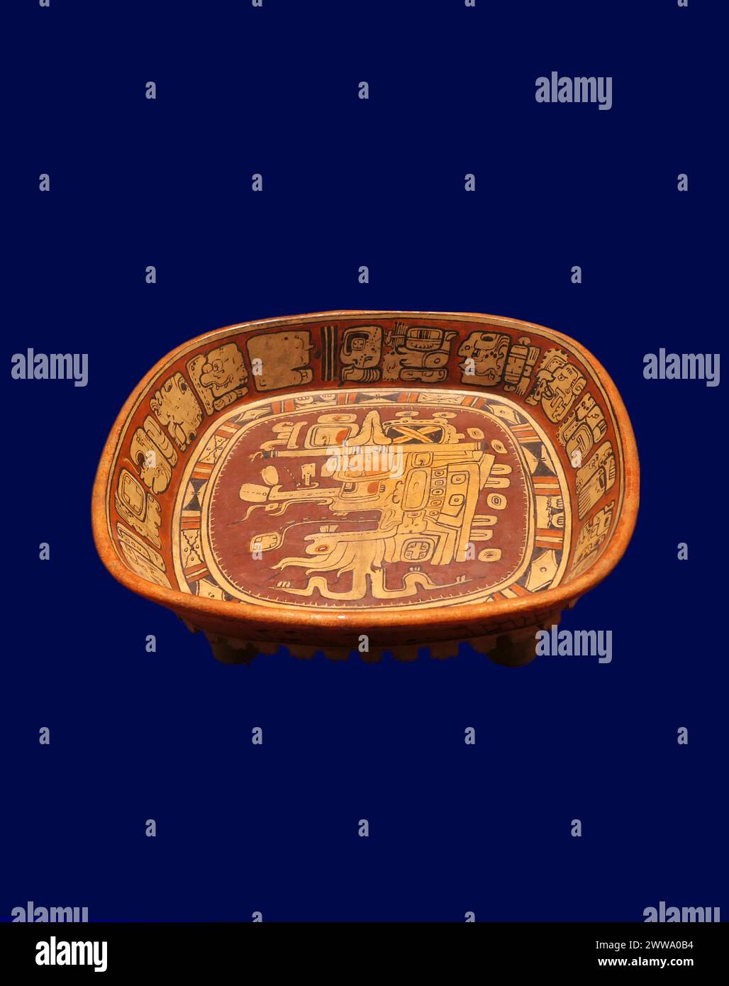 Late Classic (AD 600-900) Maya polychrome pottery from the Southern ...