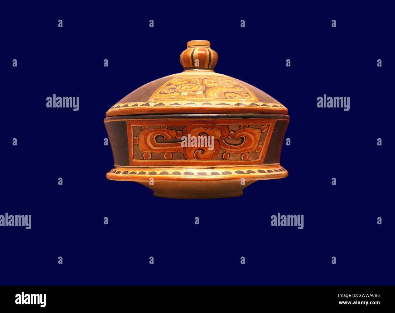 Late Classic (AD 600-900) Maya polychrome pottery from the Southern ...