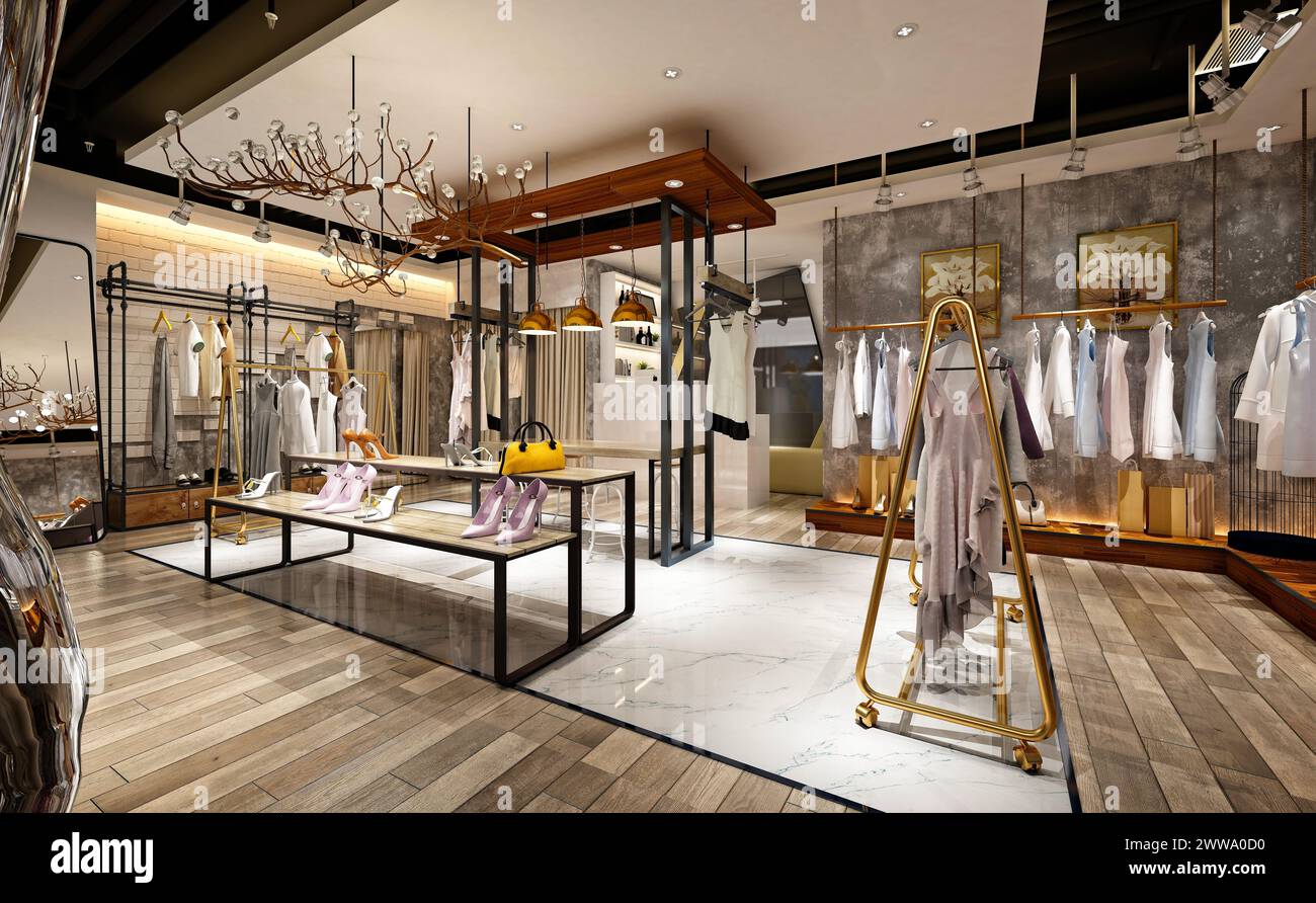 3d render cloth hi-res stock photography and images - Alamy