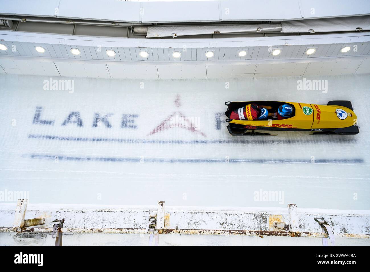 Lake Placid, New York, USA. 22nd Mar, 2024. JOHANNES LOCHNER - JOSHUA ...