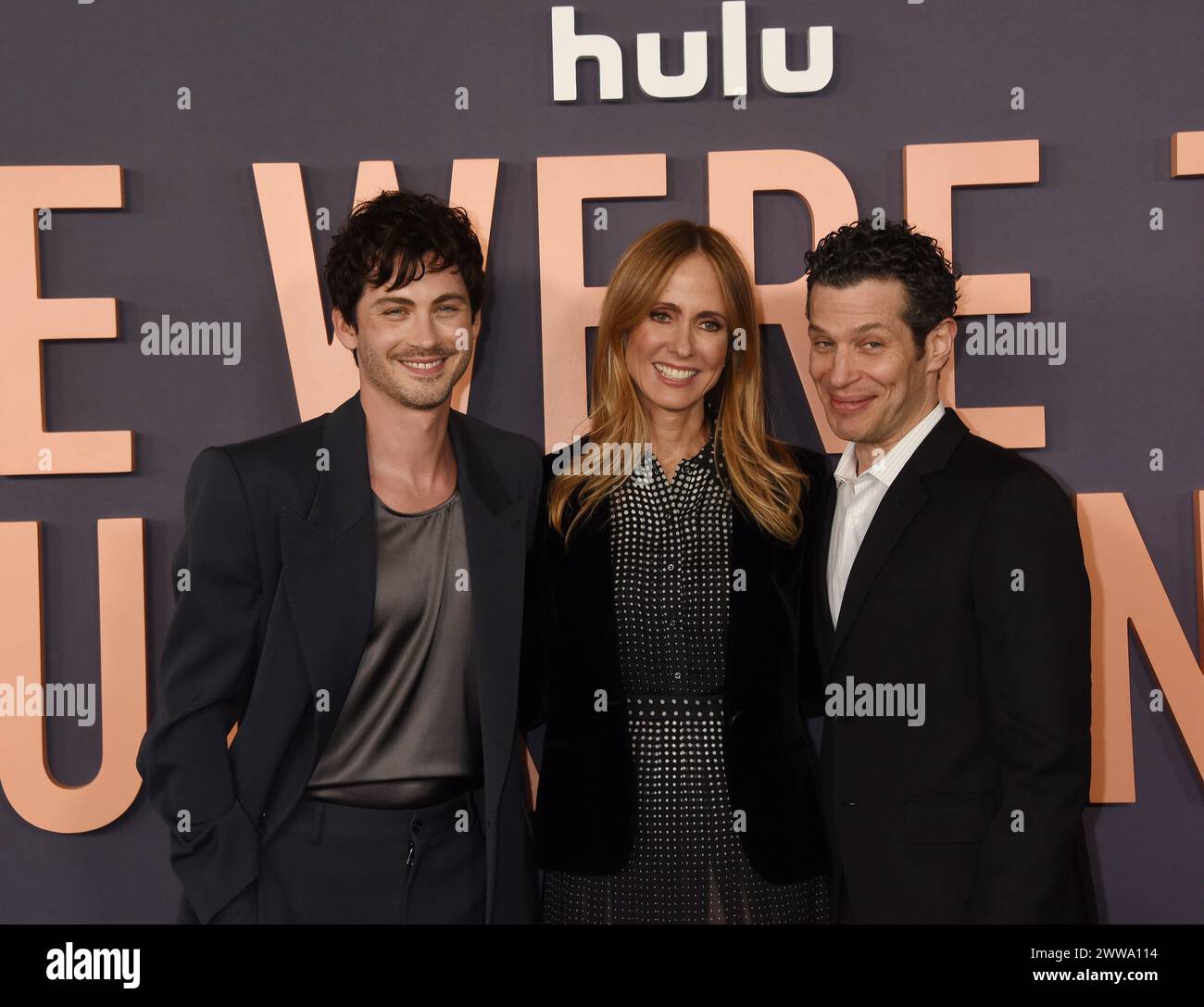 Los Angeles, USA. 21st Mar, 2024. Logan Lerman, Dana Walden and Thomas ...