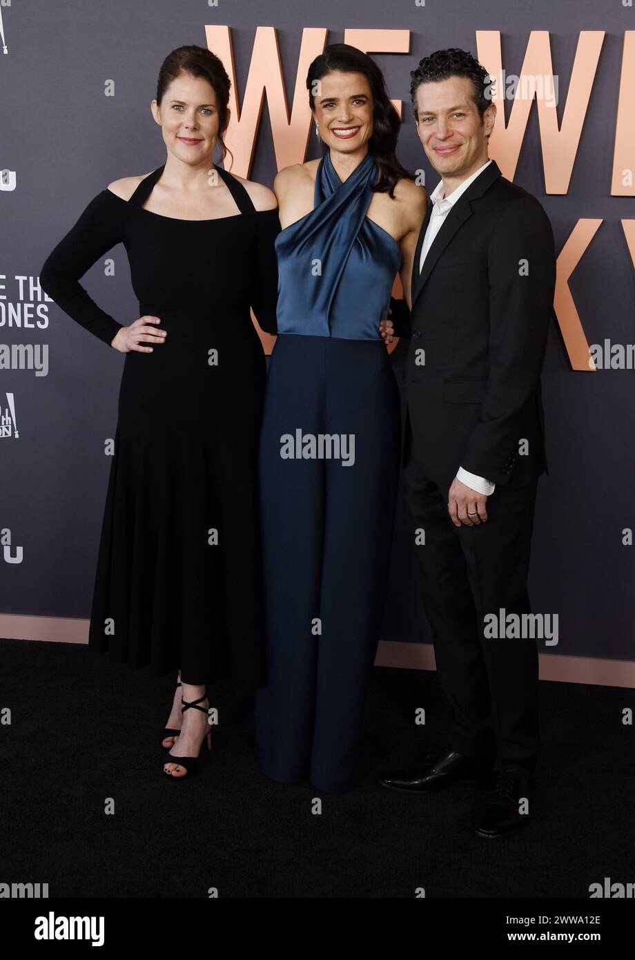 Los Angeles, USA. 21st Mar, 2024. Erica Lipez, Georgia Hunter and ...