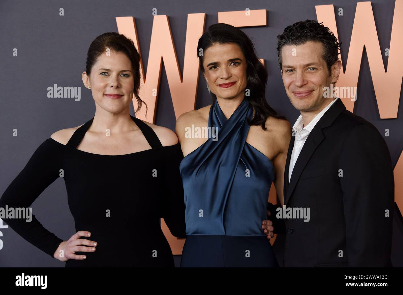 Los Angeles, USA. 21st Mar, 2024. Erica Lipez, Georgia Hunter and ...