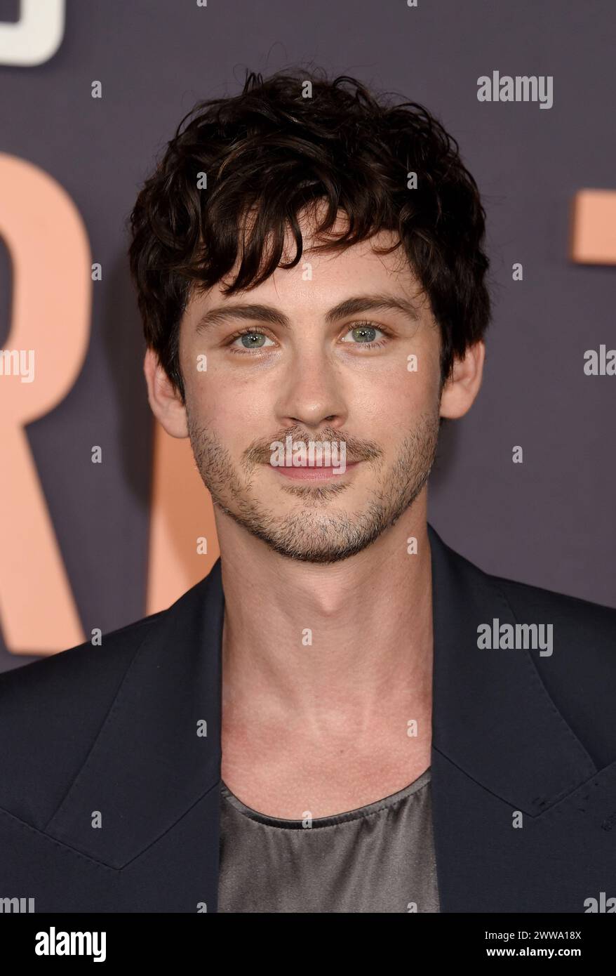 Los Angeles, USA. 21st Mar, 2024. Logan Lerman arriving at Hulu's “We ...