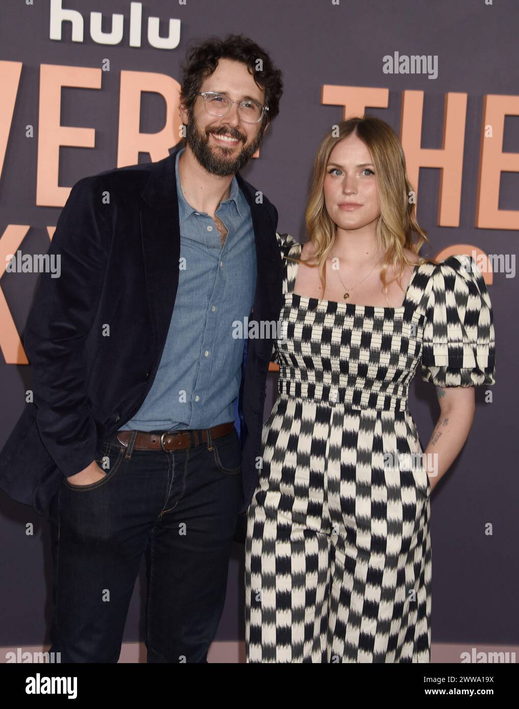Los Angeles, USA. 21st Mar, 2024. Josh Groban and Natalie McQueen ...