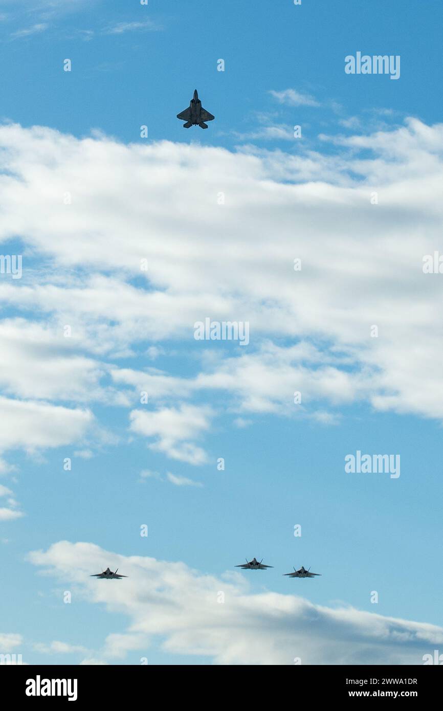 Members of the 3rd Wing and 90th Fighter Generation Squadron host a ...