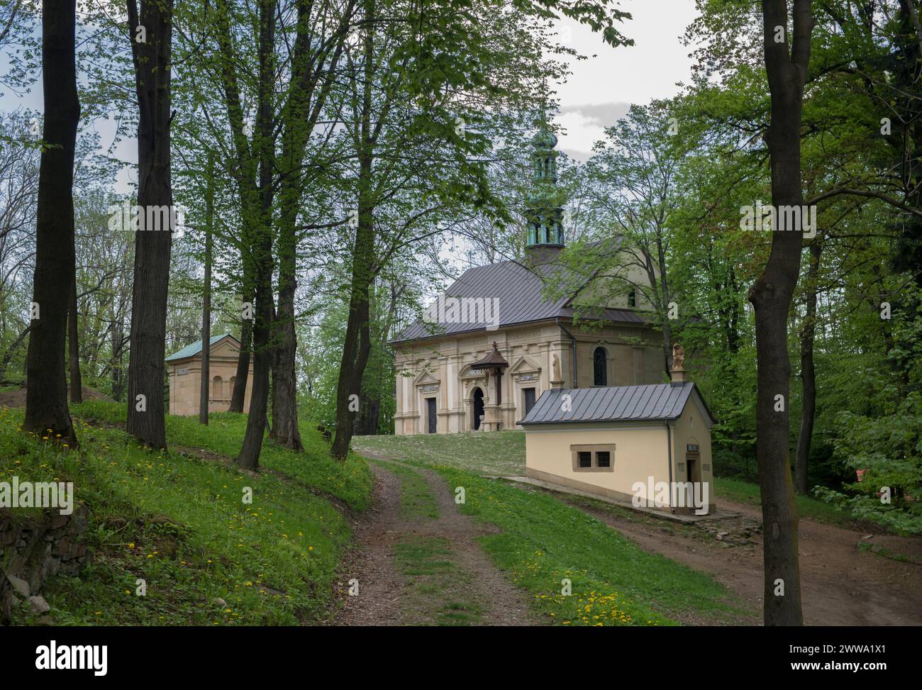 Kalwaria Zebrzydowska Park, Stations of the Cross, Calvary paths ...