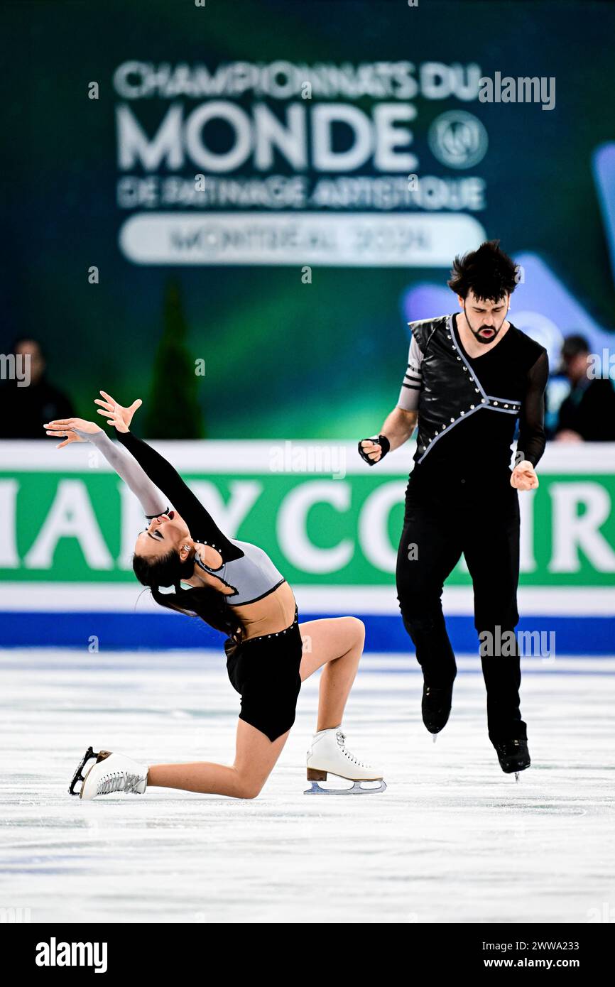 Jennifer JANSE VAN RENSBURG & Benjamin STEFFAN (GER), during Ice Dance ...