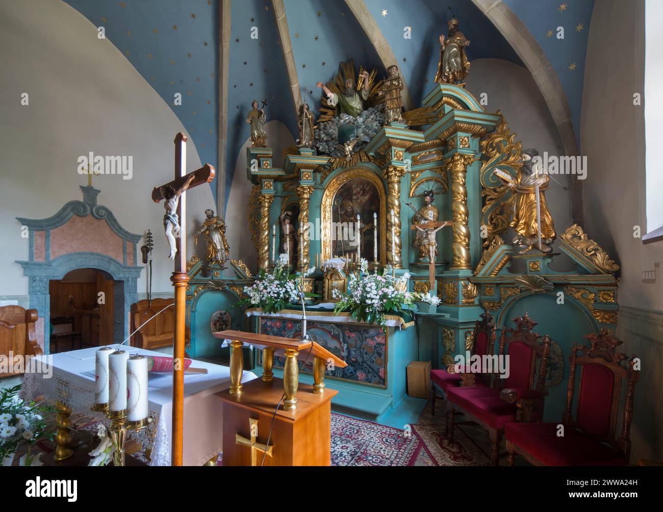 Quirinus temple hi-res stock photography and images - Alamy