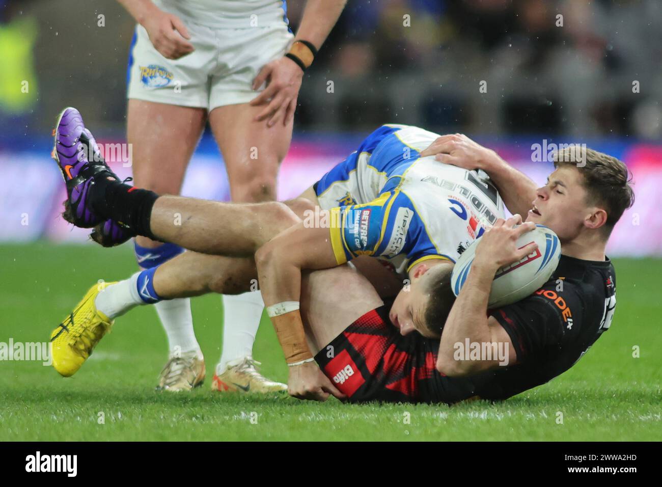 Leeds, UK. 22nd Mar, 2024. AMT Headingley Rugby Stadium, Leeds, West ...