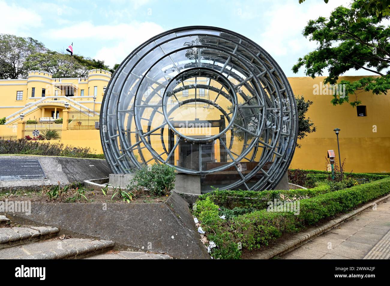 SAN JOSE, SAN JOSE PROVINCE, COSTA RICA: Stone balls, known as Diquis ...