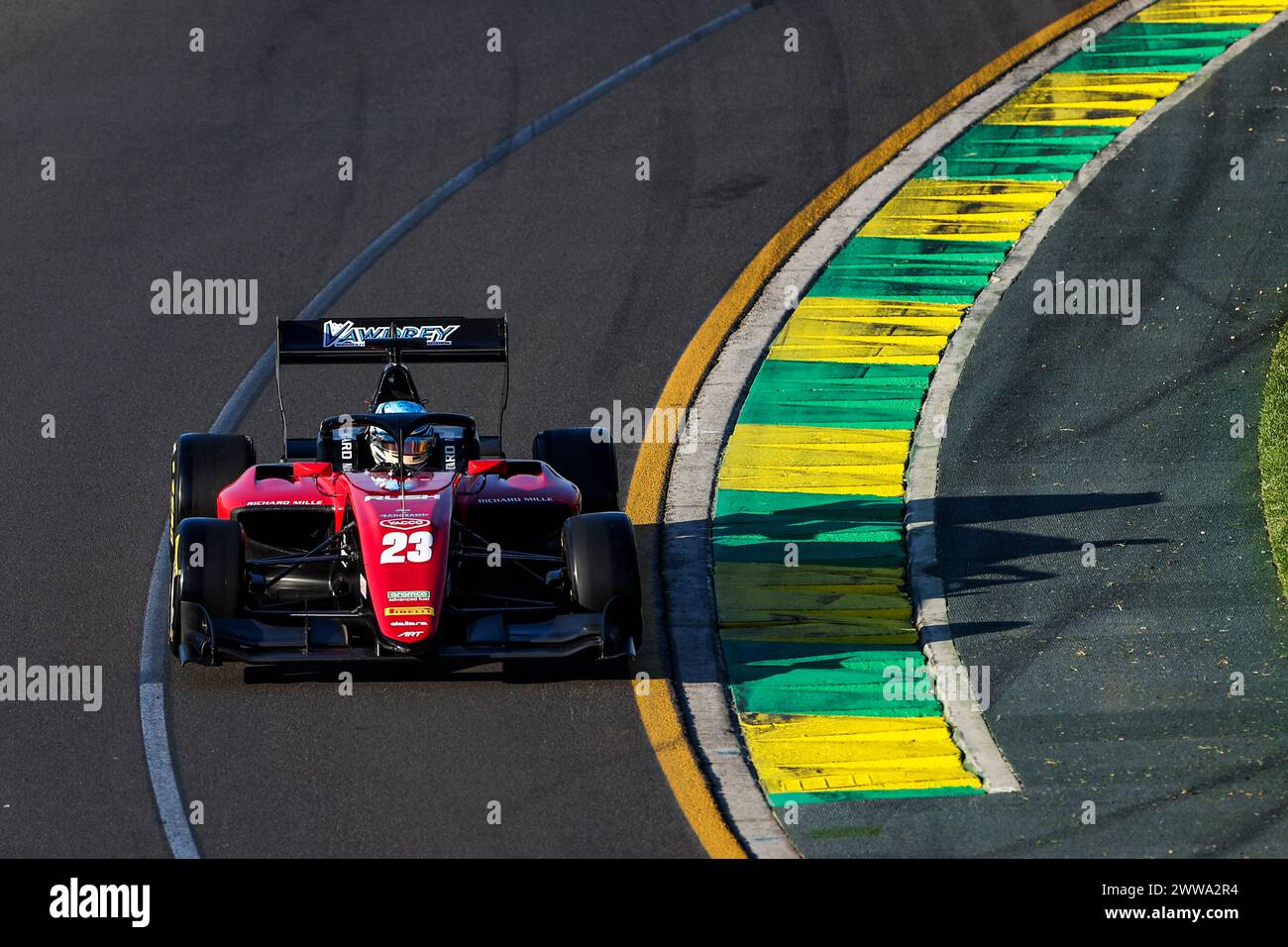 23 MANSELL Christian (aus), ART Grand Prix, Dallara F3 2019, action ...