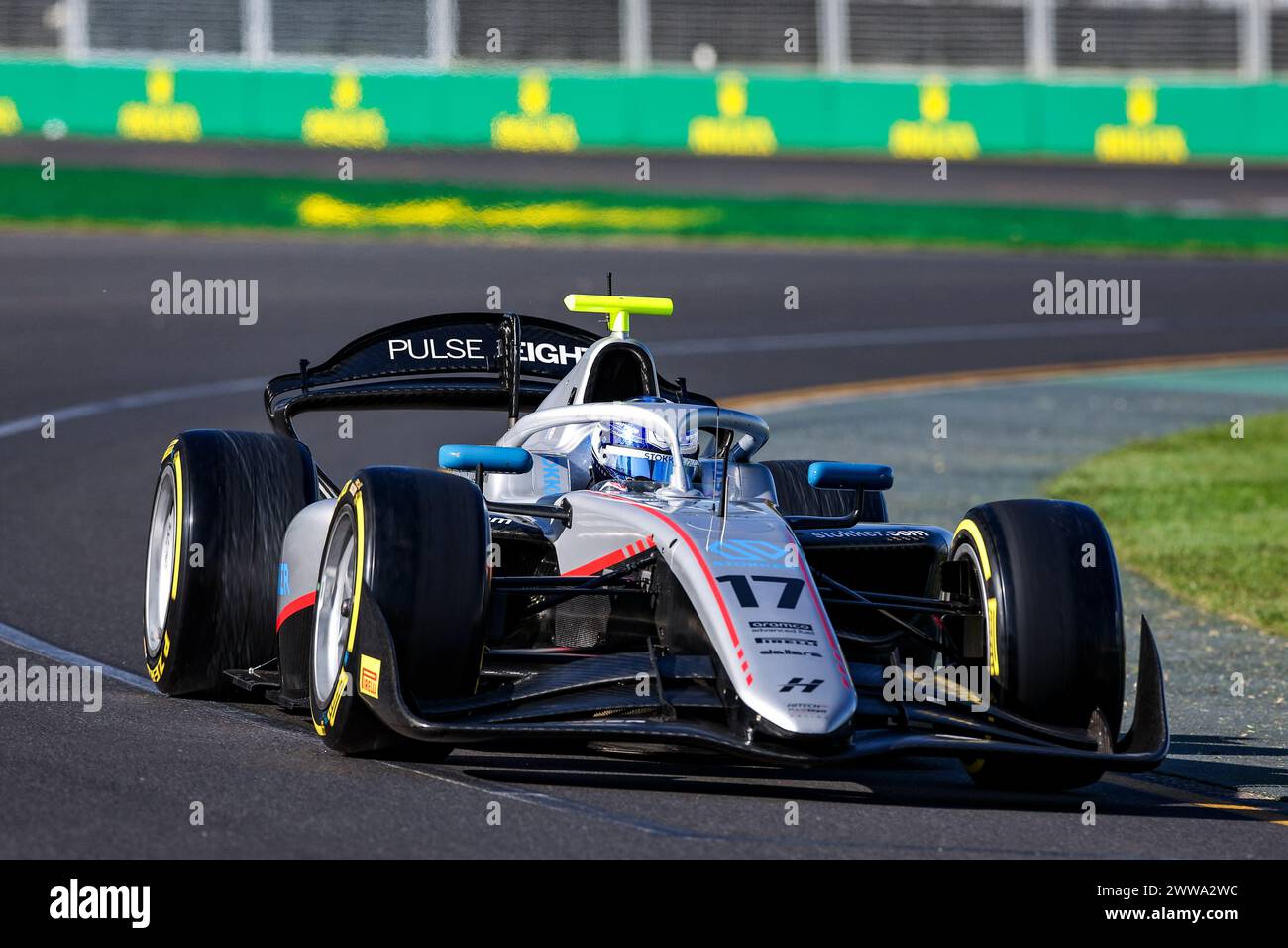 17 ARON Paul (est), Hitech Pulse-Eigt, Dallara F2 2024, action during ...