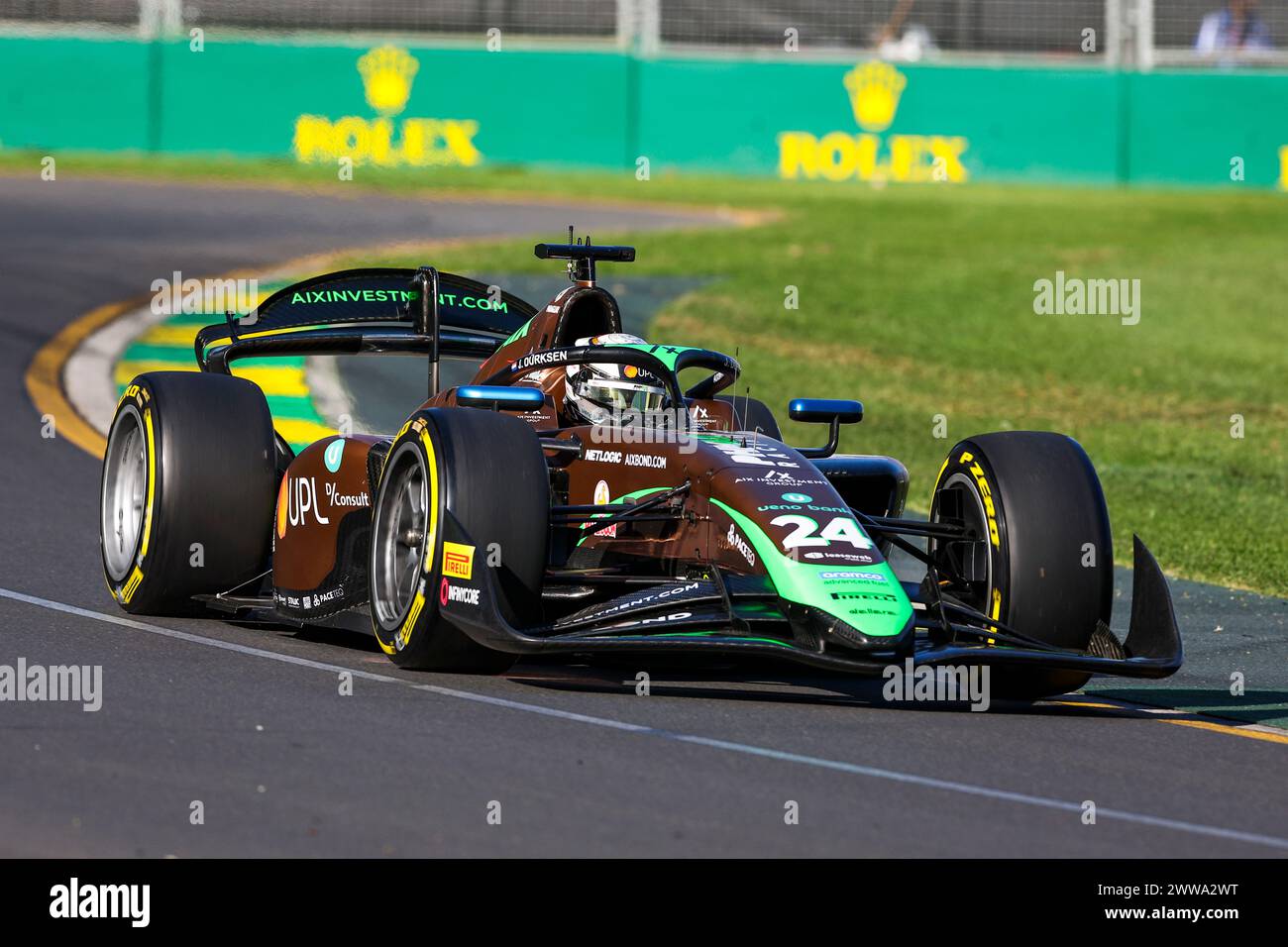 24 DURKSEN Joshua (pry), PHM AIX Racing, Dallara F2 2024, action during ...