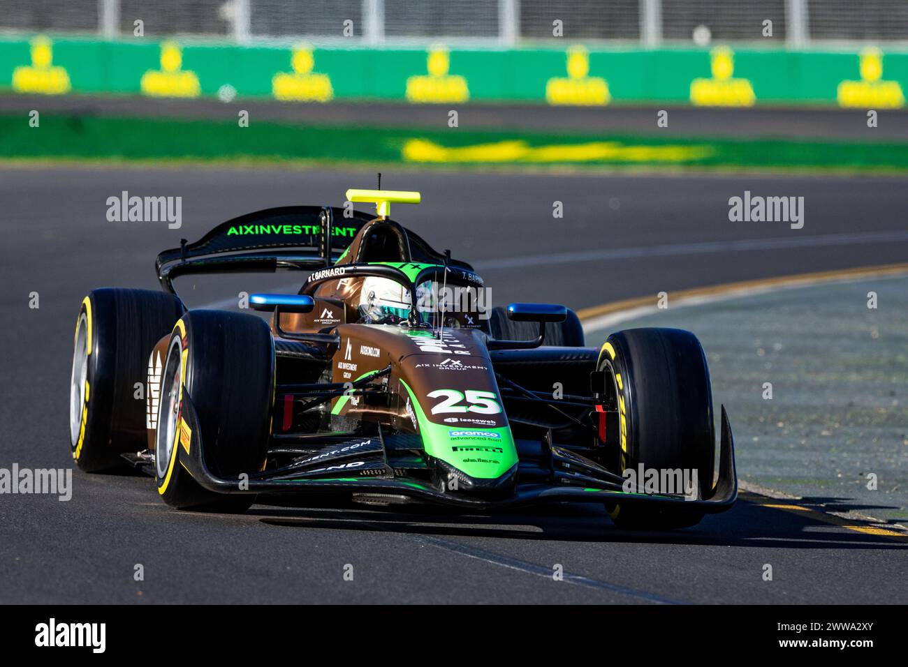 25 BARNARD Taylor (gbr), PHM AIX Racing, Dallara F2 2024, action during ...