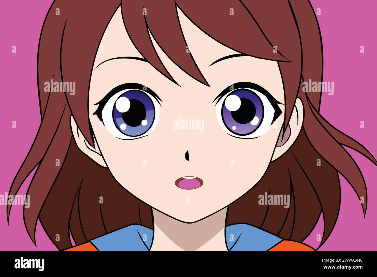 Model looking at art Stock Vector Images - Alamy