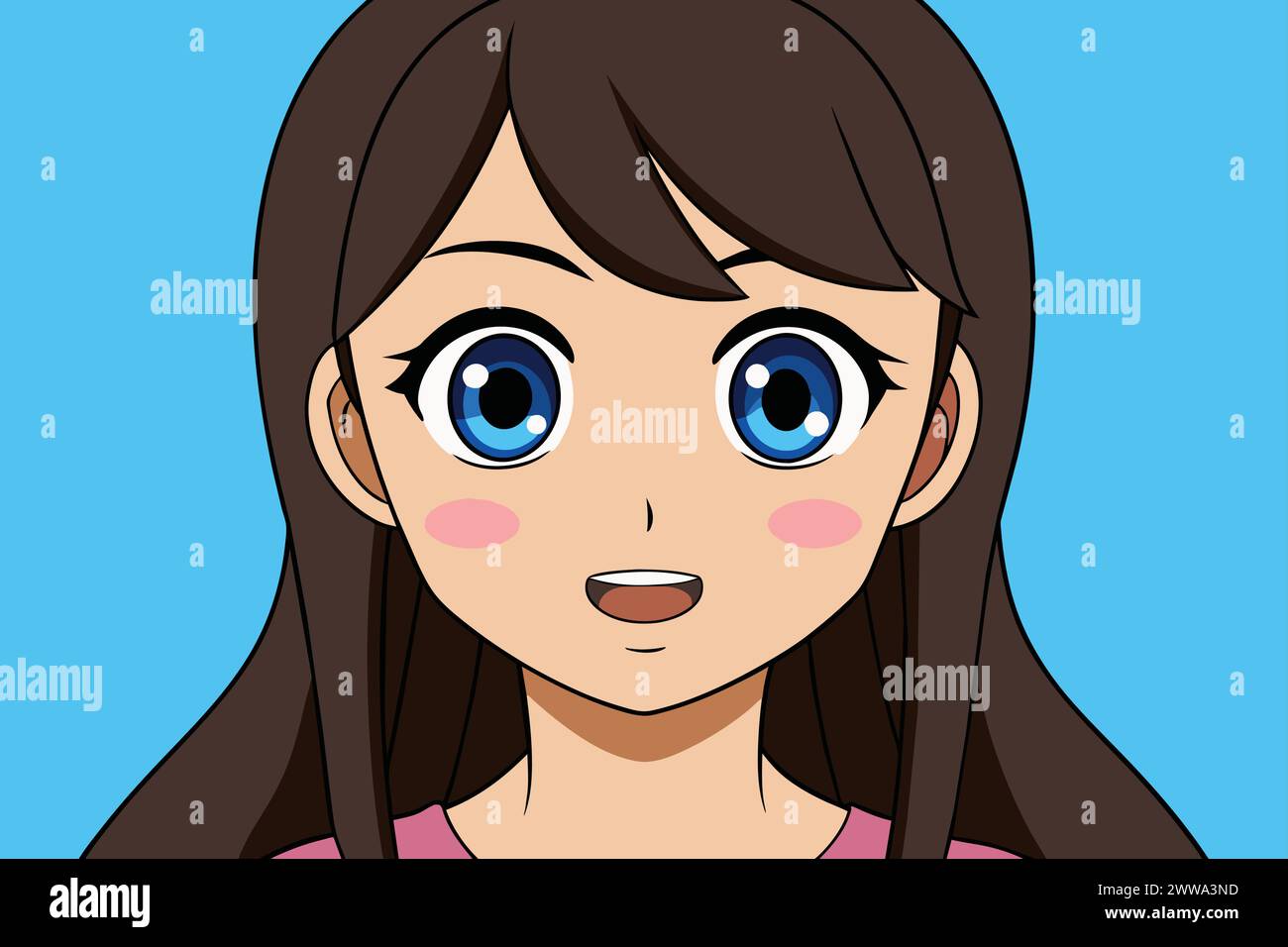 Looking up at viewer Stock Vector Images - Alamy